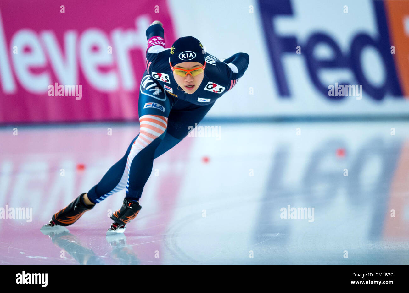 Berlin, Germany. 07th Dec, 2013. South Corea's Lee Bo-Ra during the ISU ...
