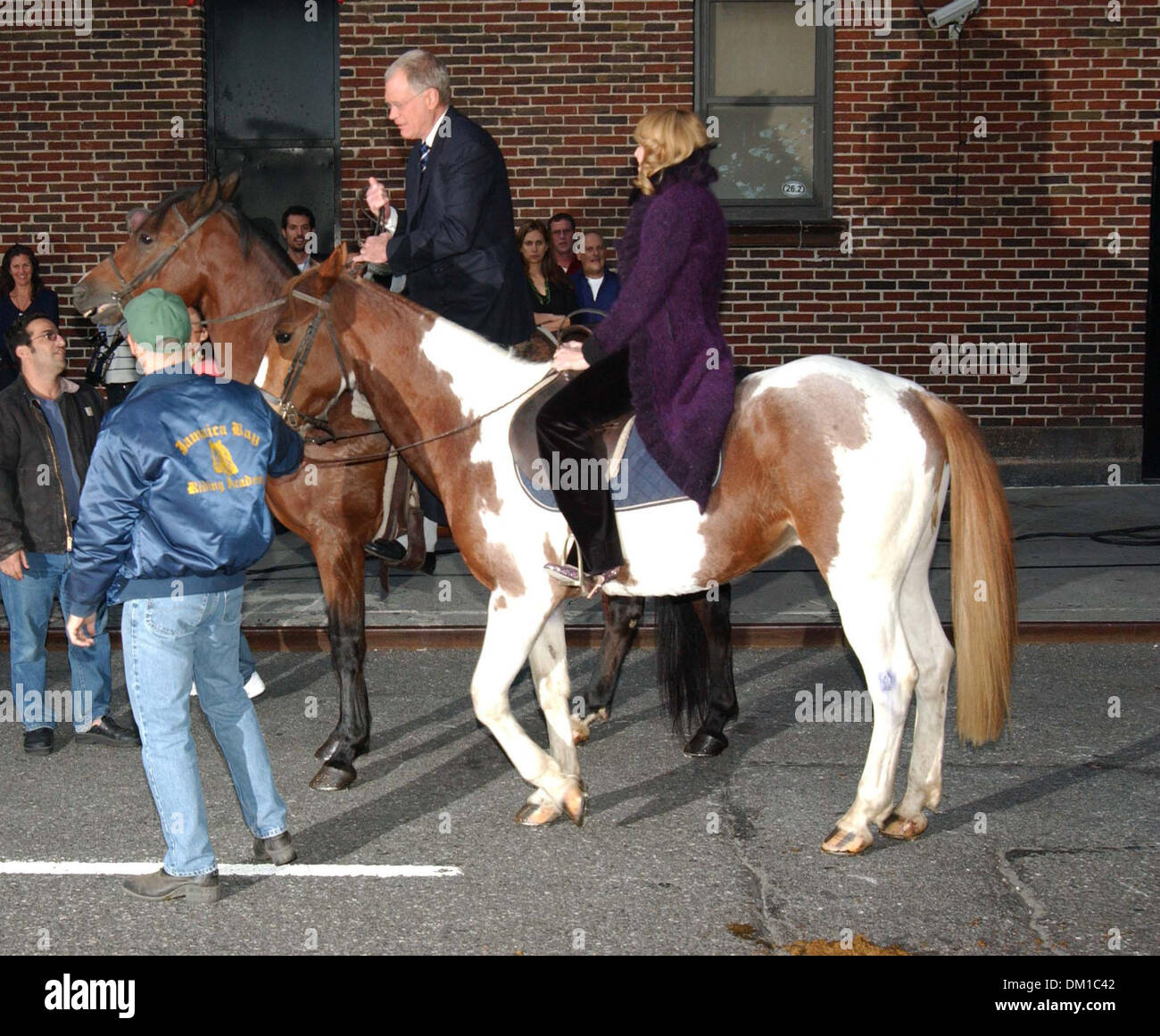 Mar. 12, 2002 - New York, NEW YORK - MADONNA APPEARS ON LETTERMAN AND ...
