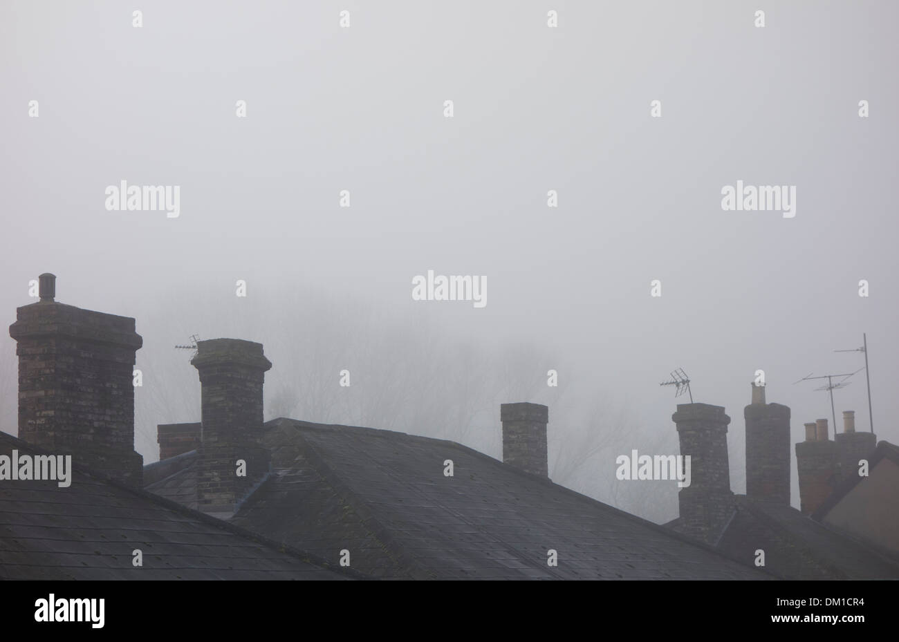 Chimneys england winter hi-res stock photography and images - Alamy