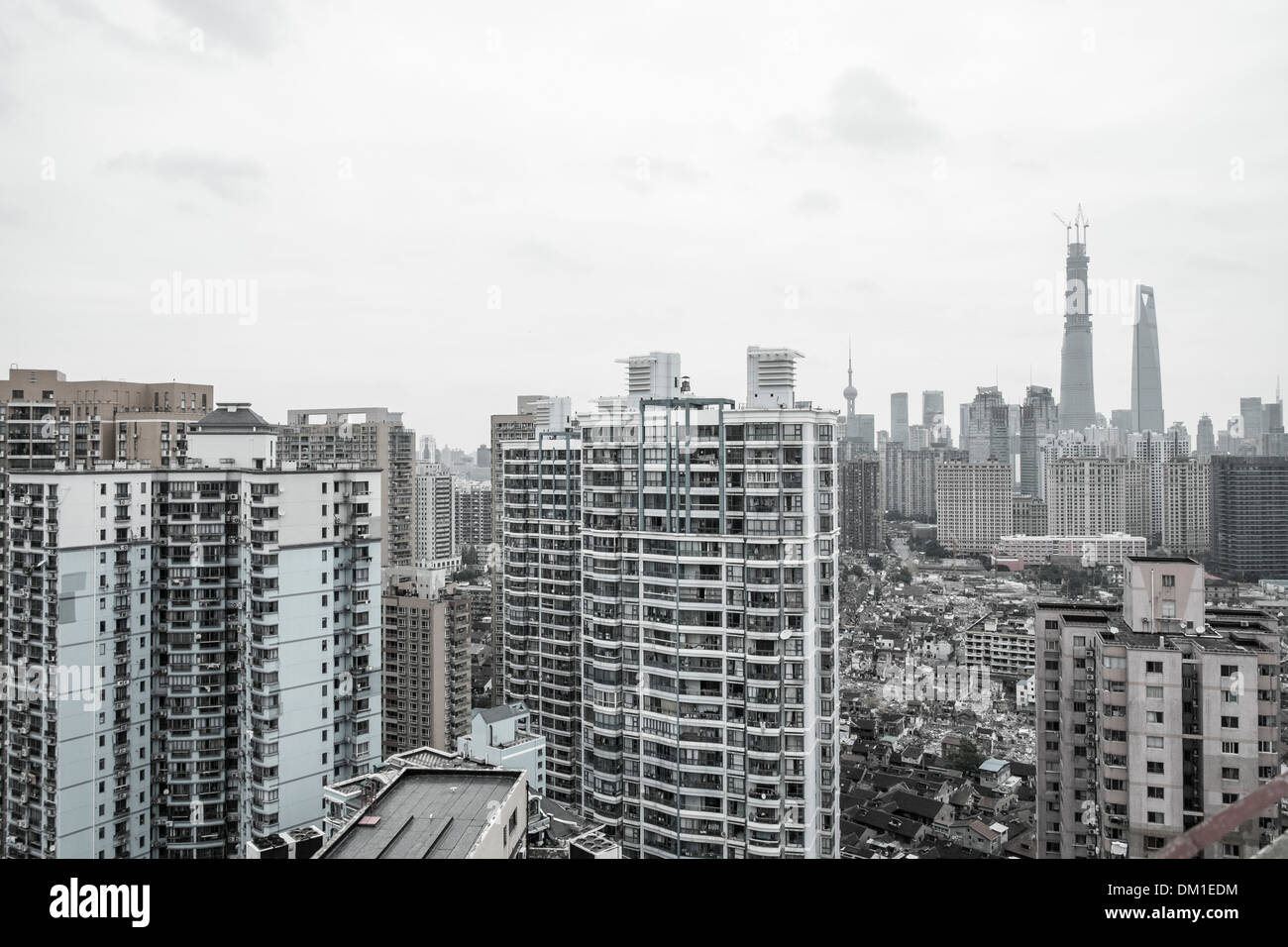 Residential buildings in Nanshi, Shanghai, China Stock Photo - Alamy