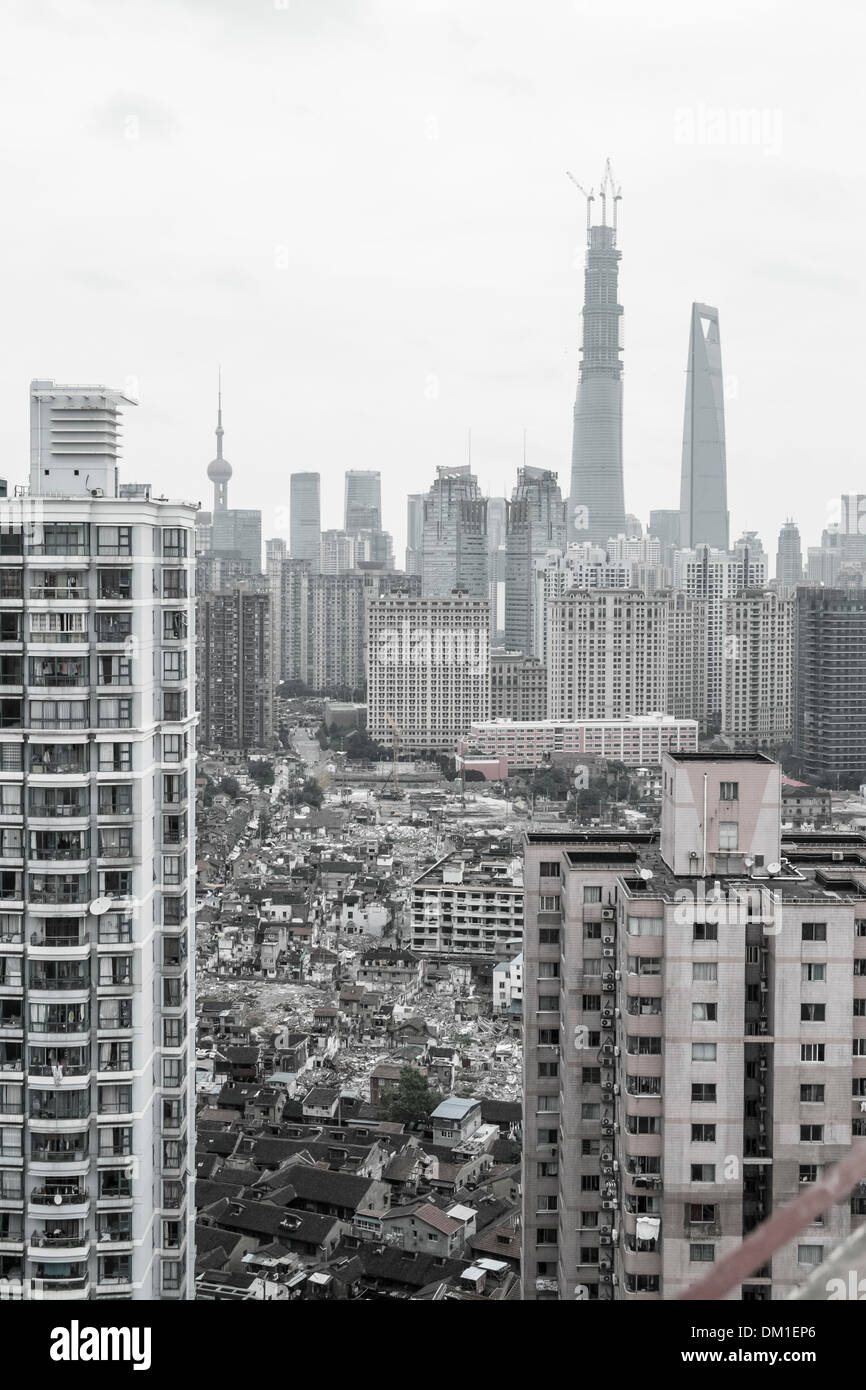 Residential buildings in Nanshi, Shanghai, China Stock Photo - Alamy