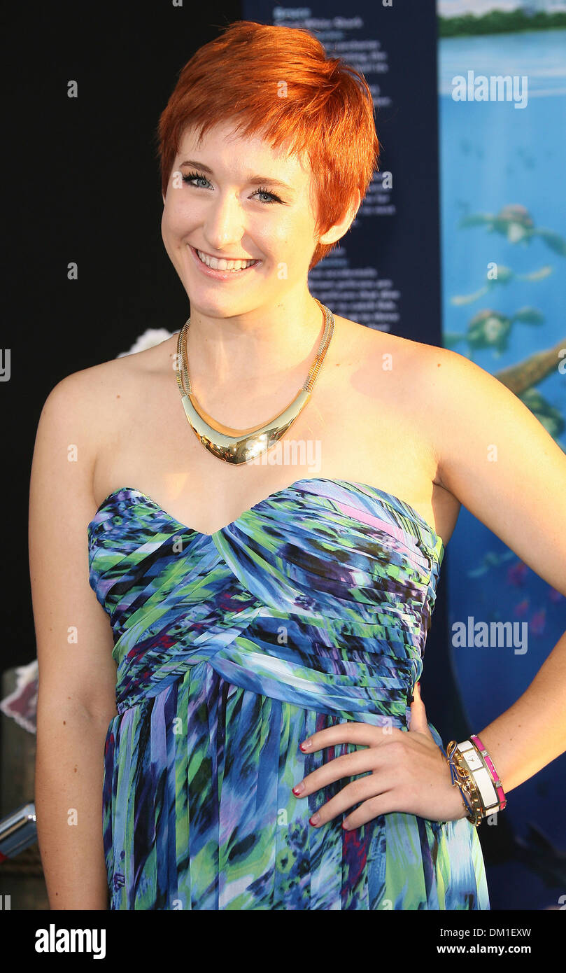 Erica Beck Los Angeles Premiere of "Finding Nemo 3D" held at El Capitan ...