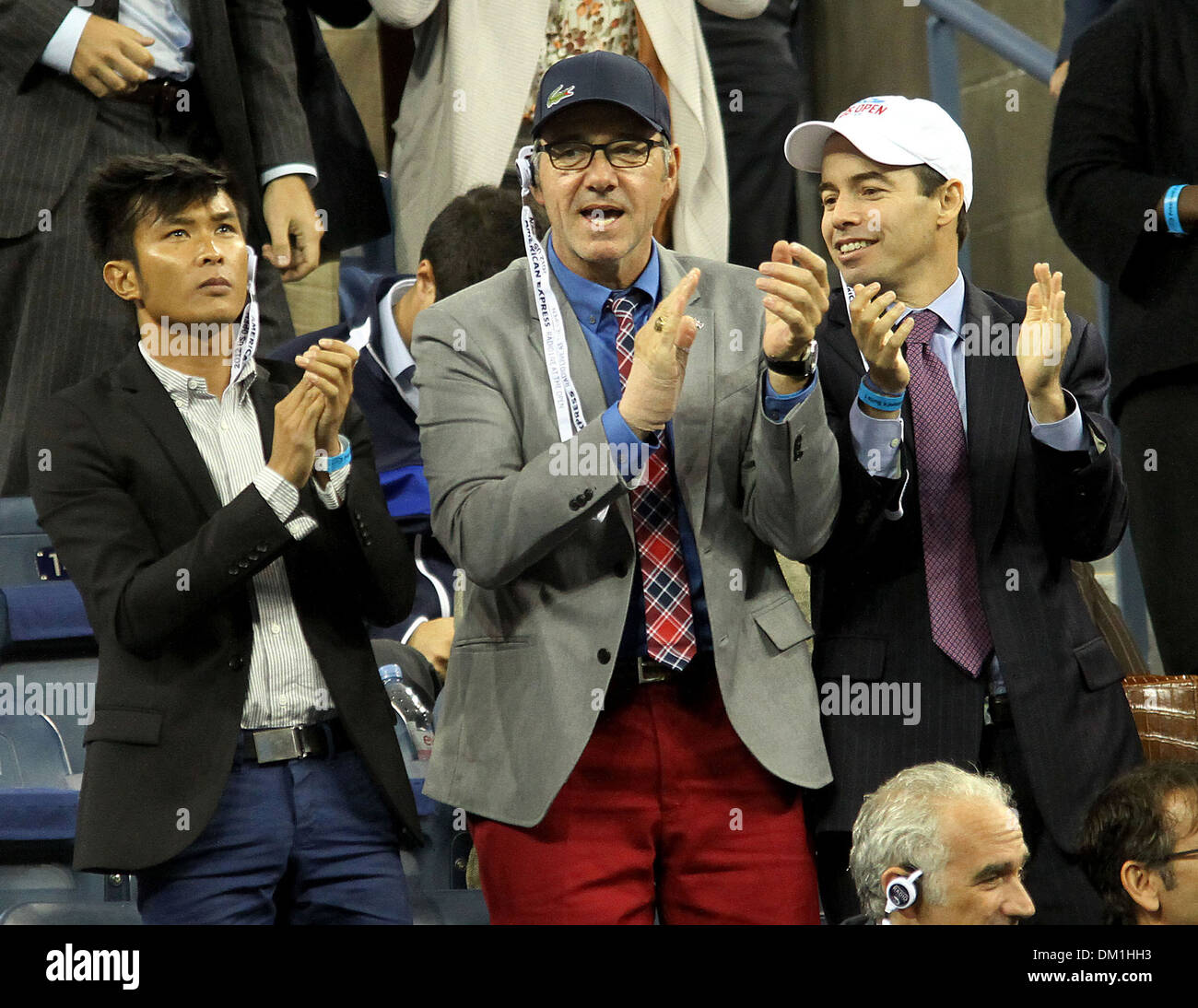 Kevin Spacey Celebrities at 2012 U.S Open to watch Men's Final match ...