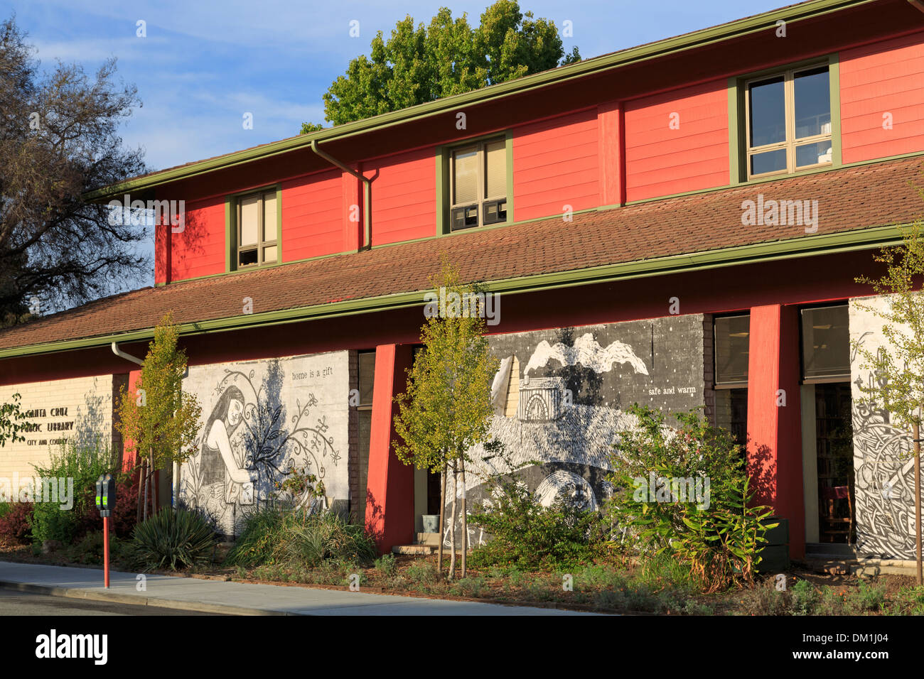 Downtown Public Library,Santa Cruz,California,USA Stock Photo - Alamy