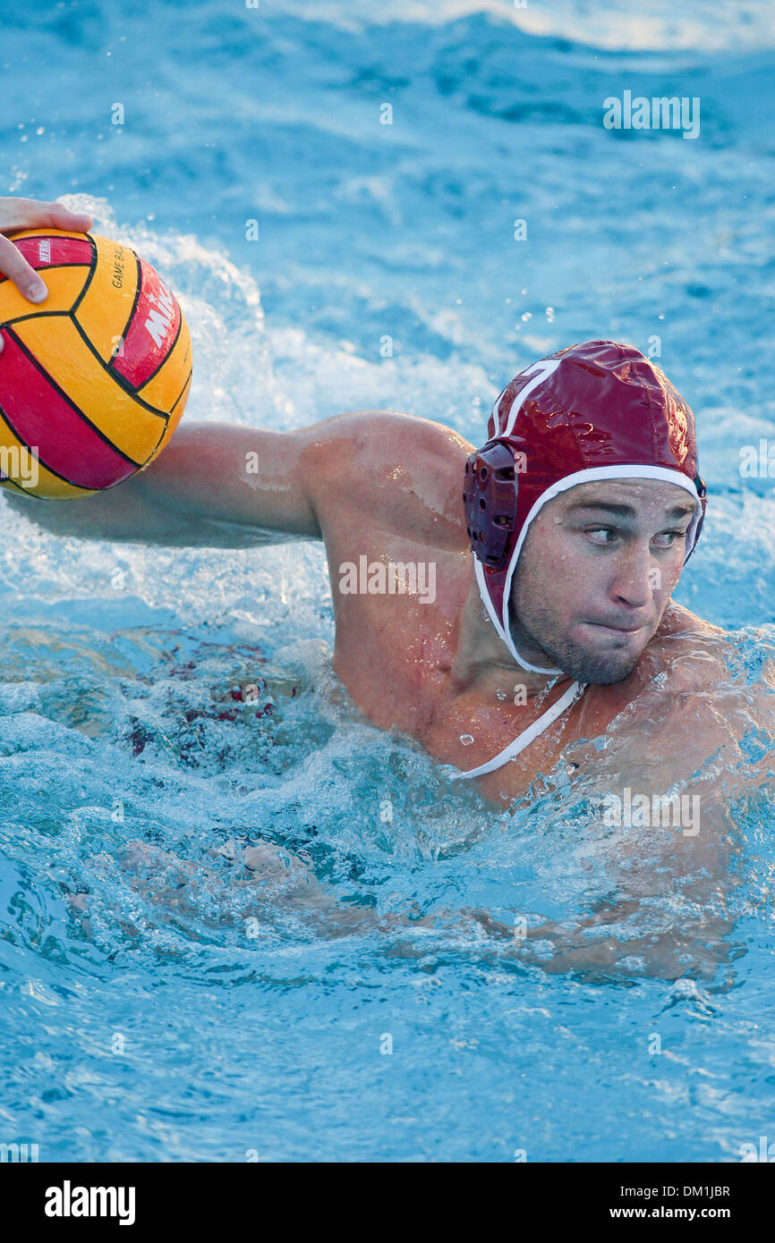 Stanford driver Alex Pulido (17) of La Jolla, Calif. during a water ...