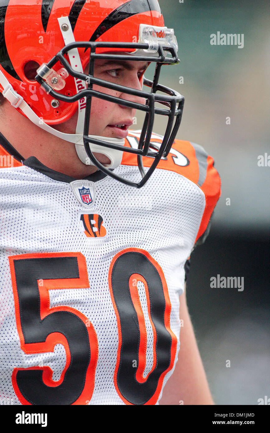 Cincinnati center Jonathan Luigs (50) during game action at the Oakland ...
