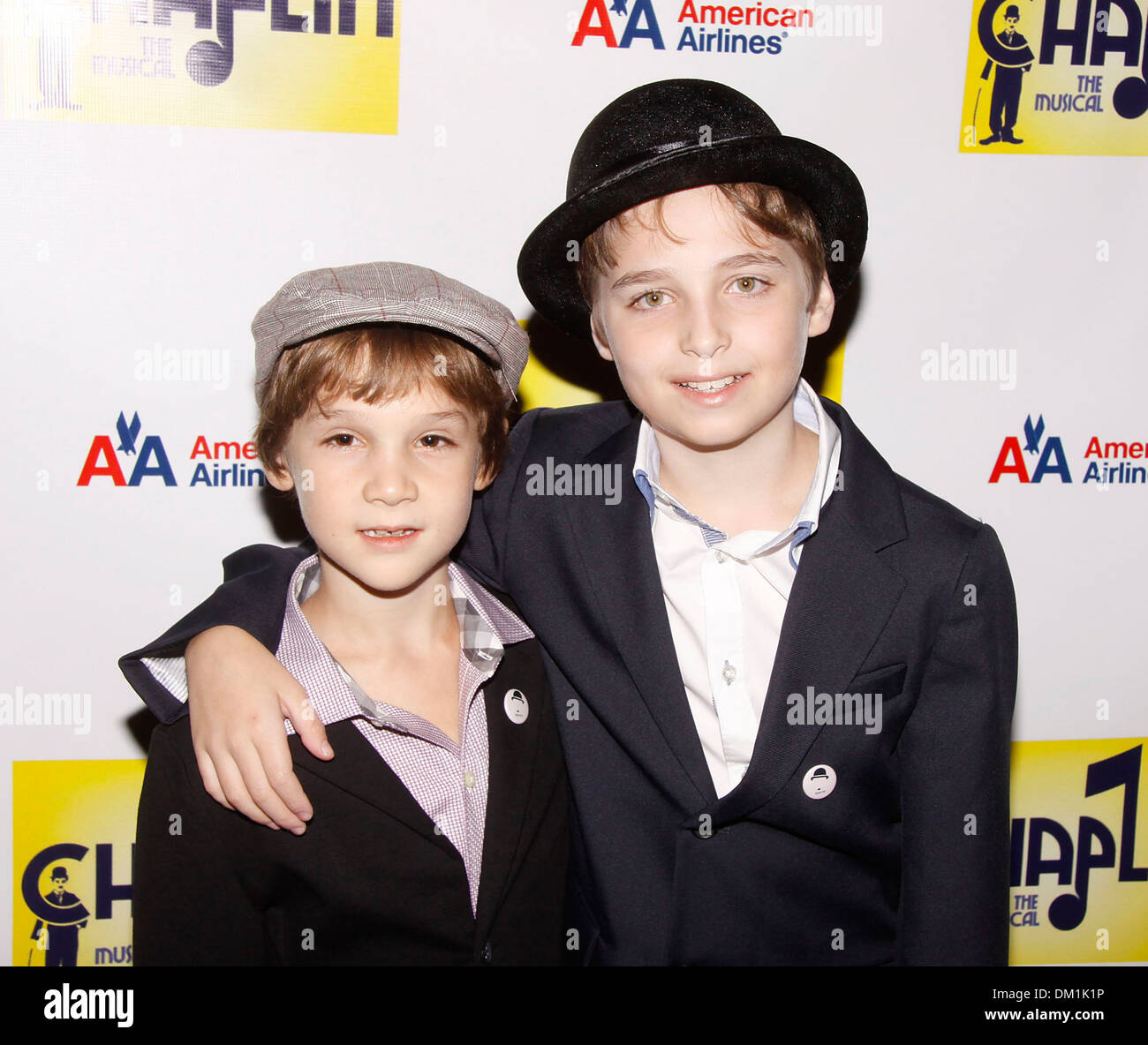Guests attending Broadway opening night after party for 'Chaplin ...