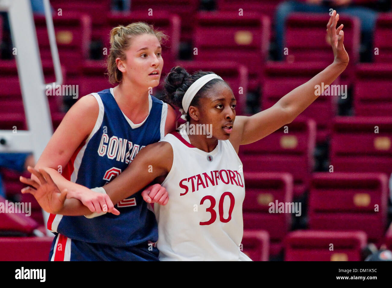 Stanford forward Nnemkadi Ogwumike (30) of Cypress, Tex. against ...