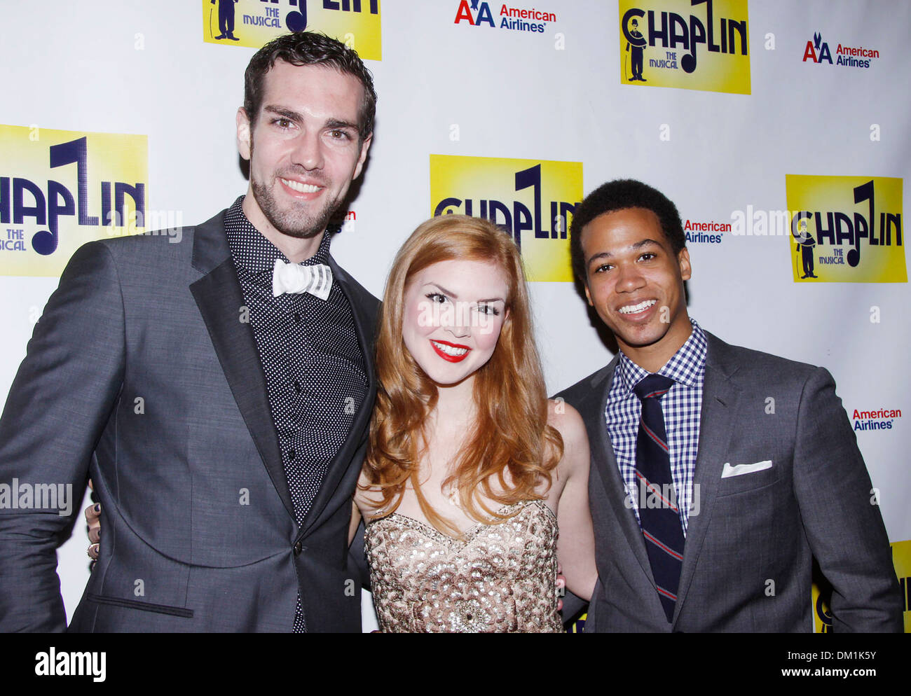 Timothy Hughes Emily Tyra and Adam Rogers attending Broadway opening ...