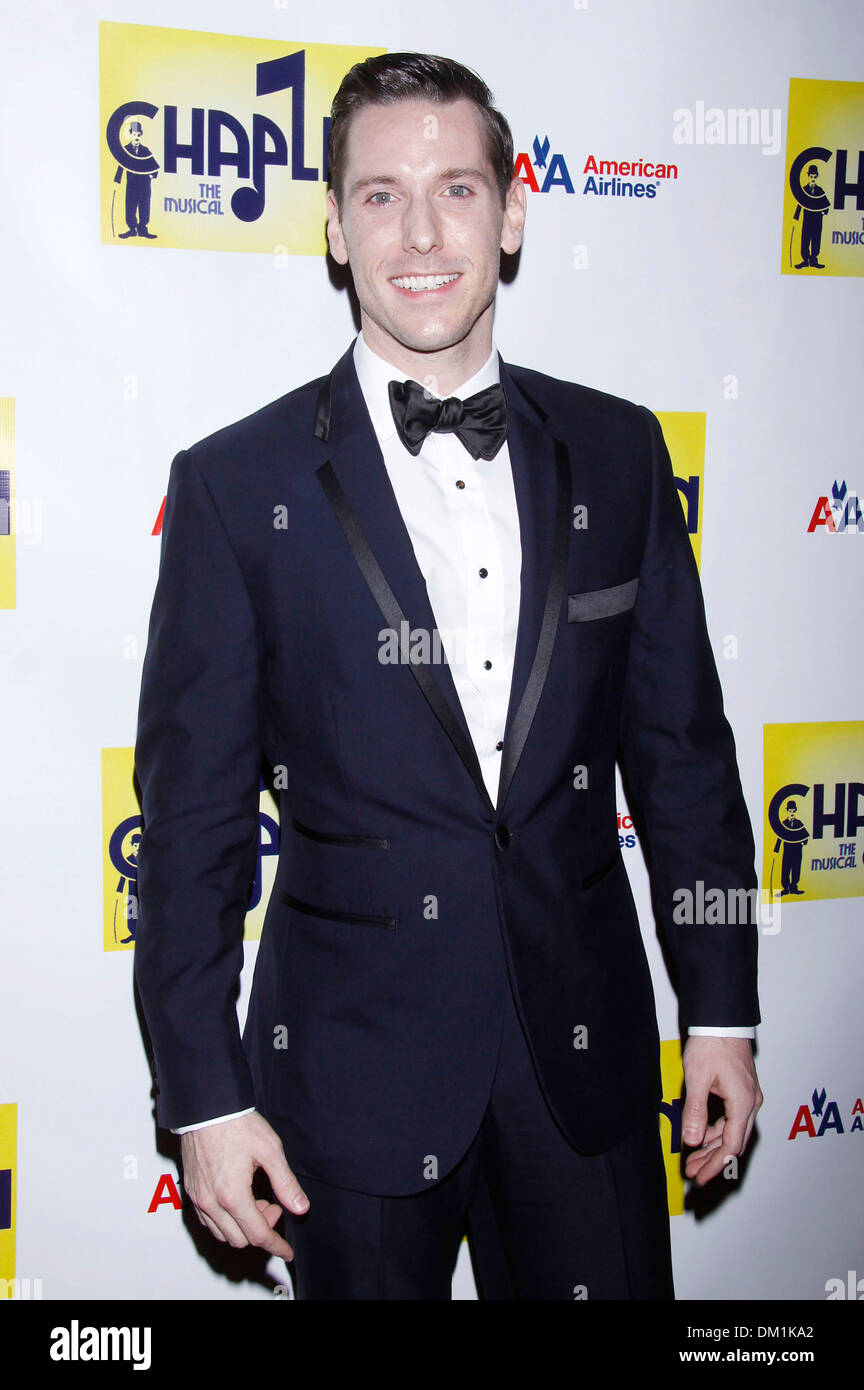 Ian Liberto attending Broadway opening night after party for 'Chaplin ...