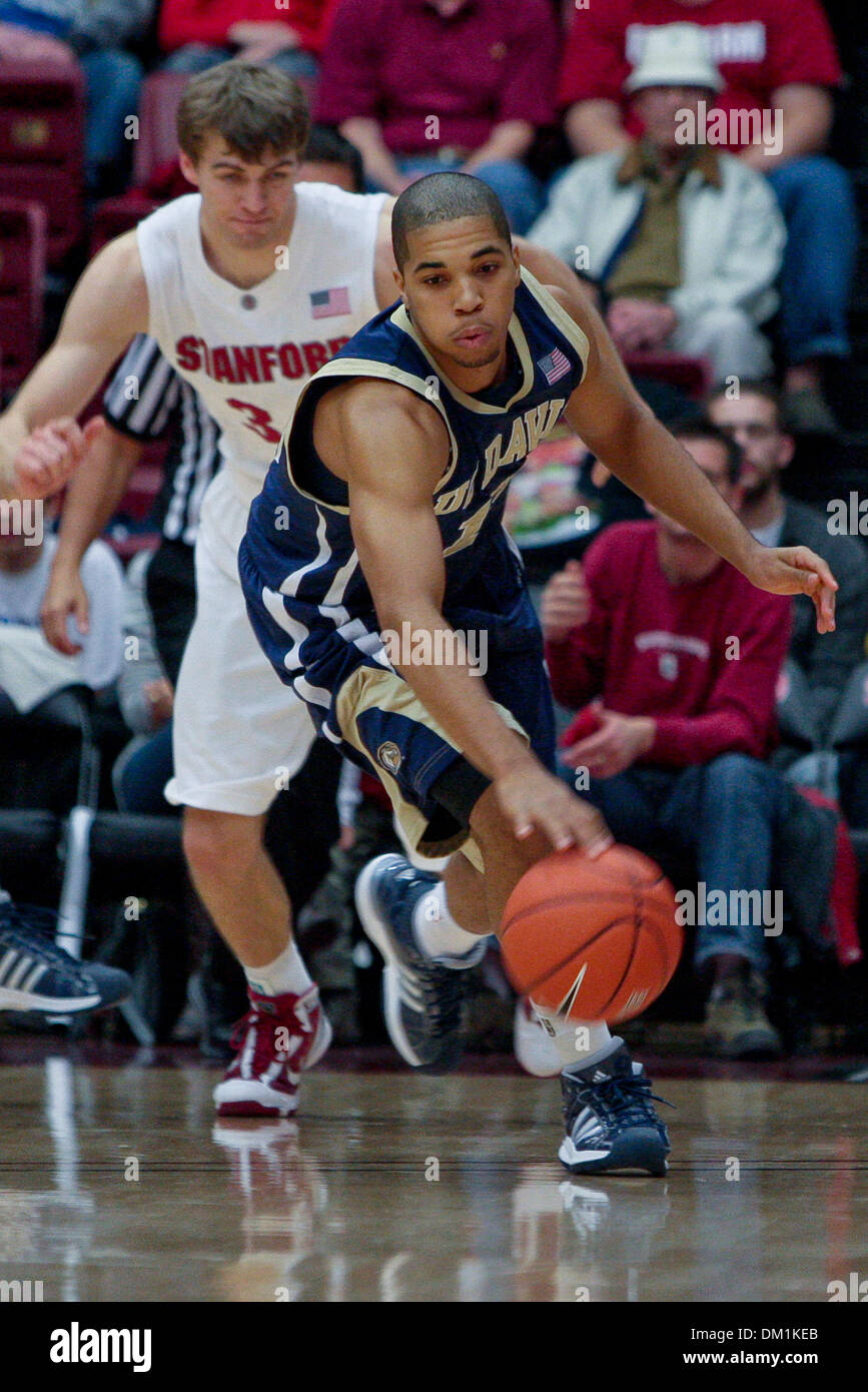 UC Davis guard Julian Welch (13) during game action at the Maples ...