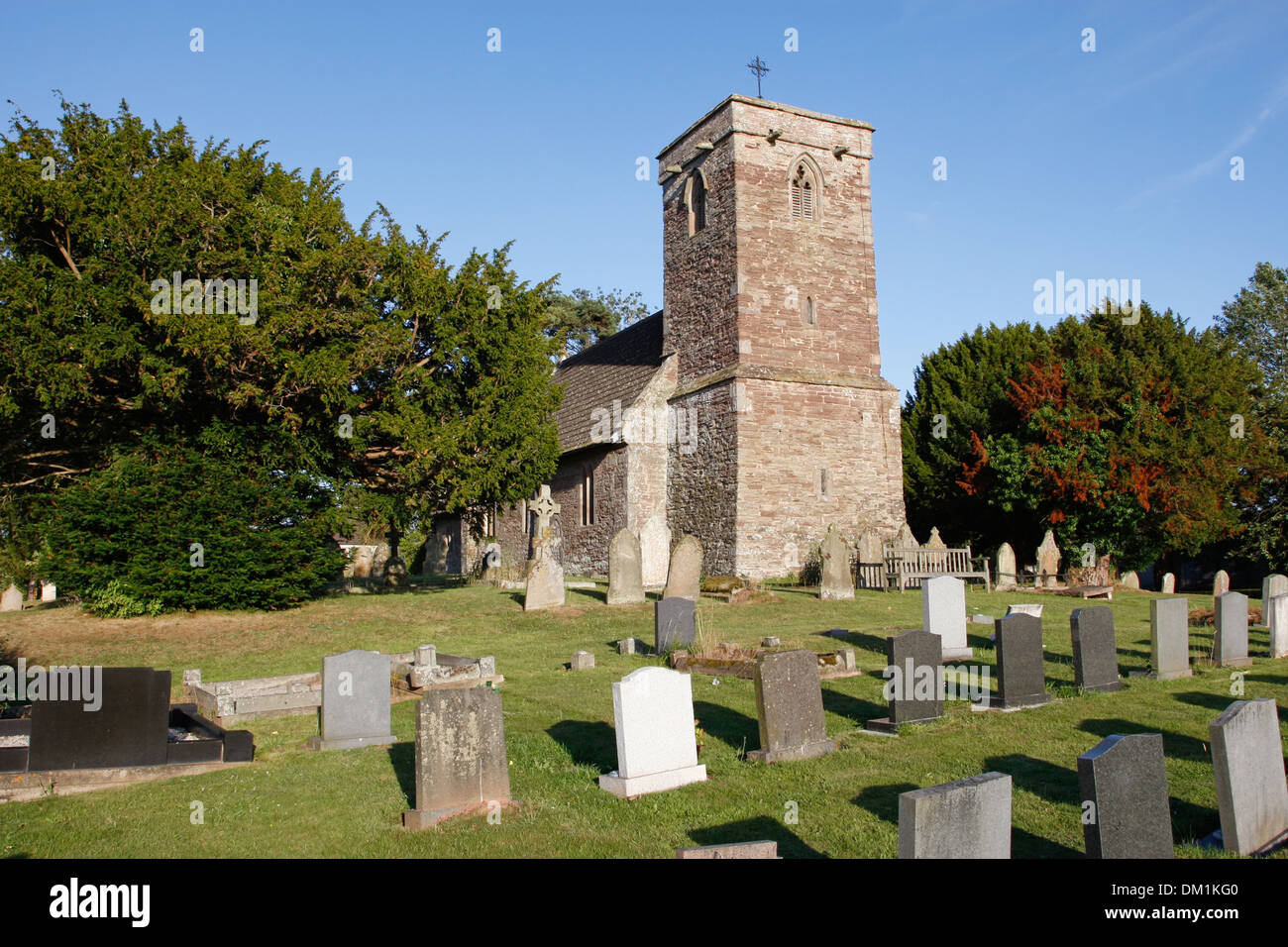Kilpeck church in Herefordshire Stock Photo - Alamy