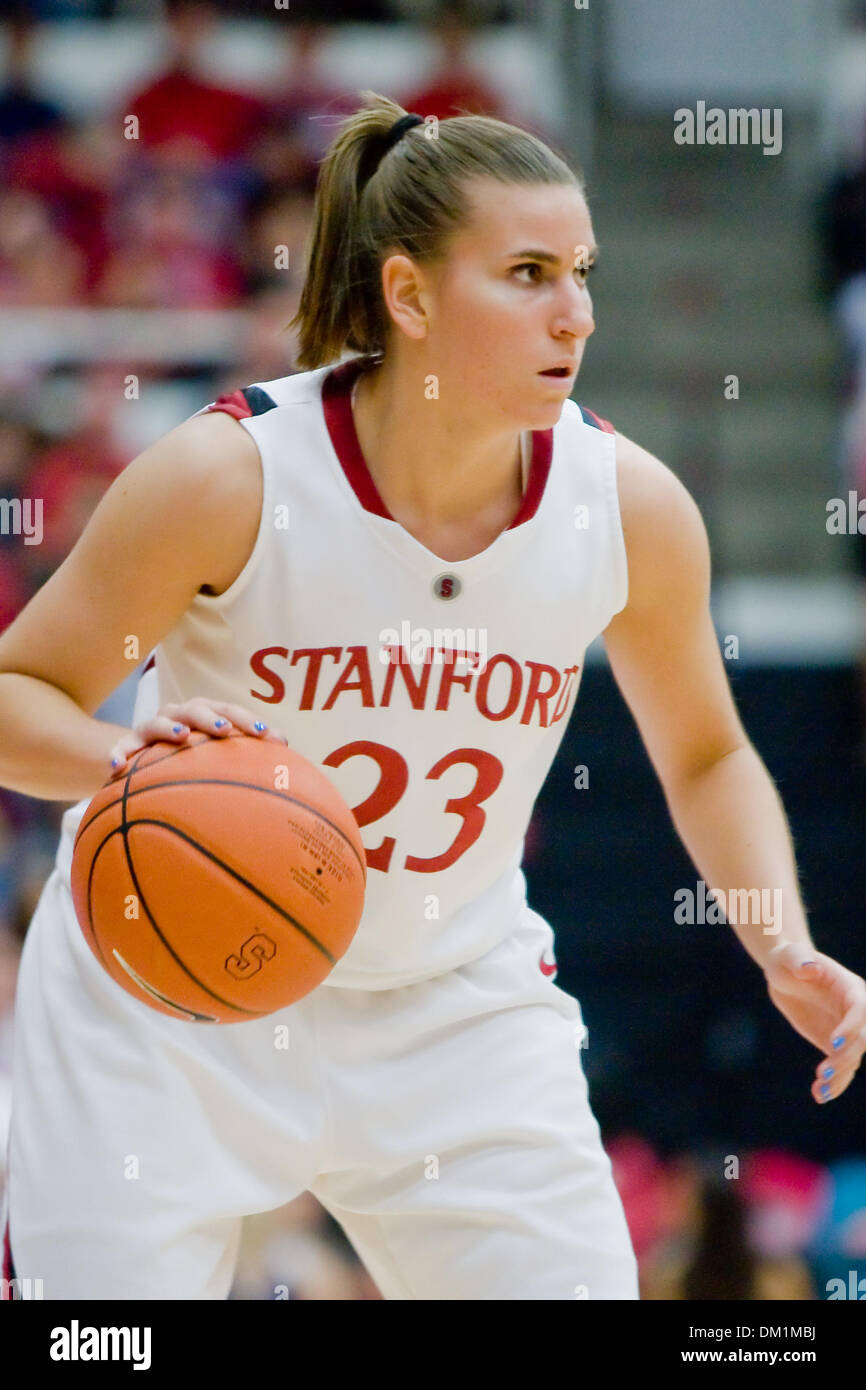 Stanford guard Jeanette Pohlen (23) of Brea, Calif. during game action ...