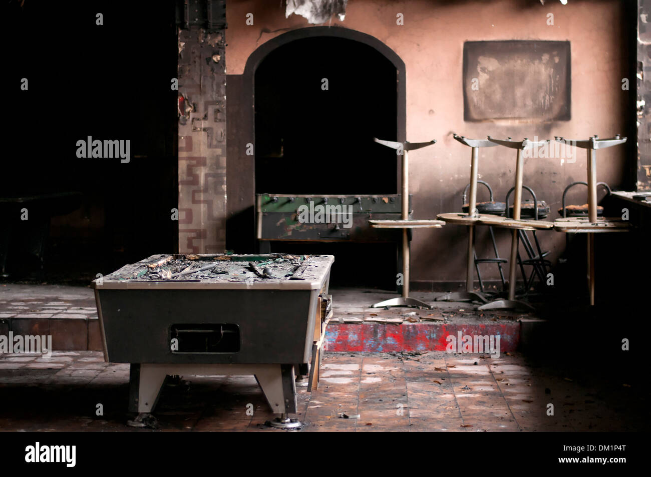 Cafe fire hi-res stock photography and images - Alamy