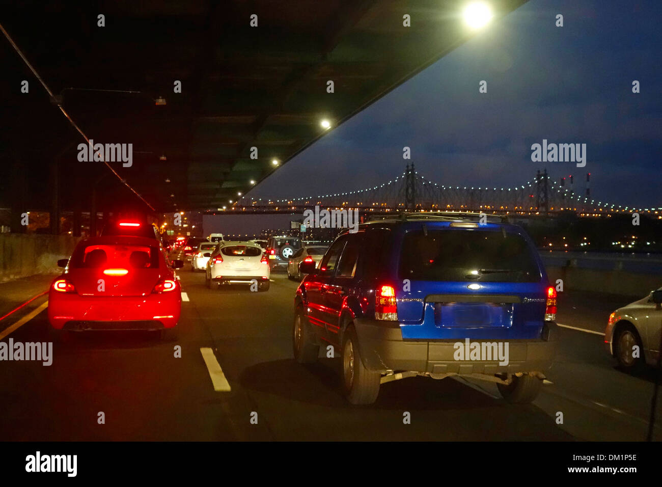 FDR highway in Manhattan NYC Stock Photo - Alamy