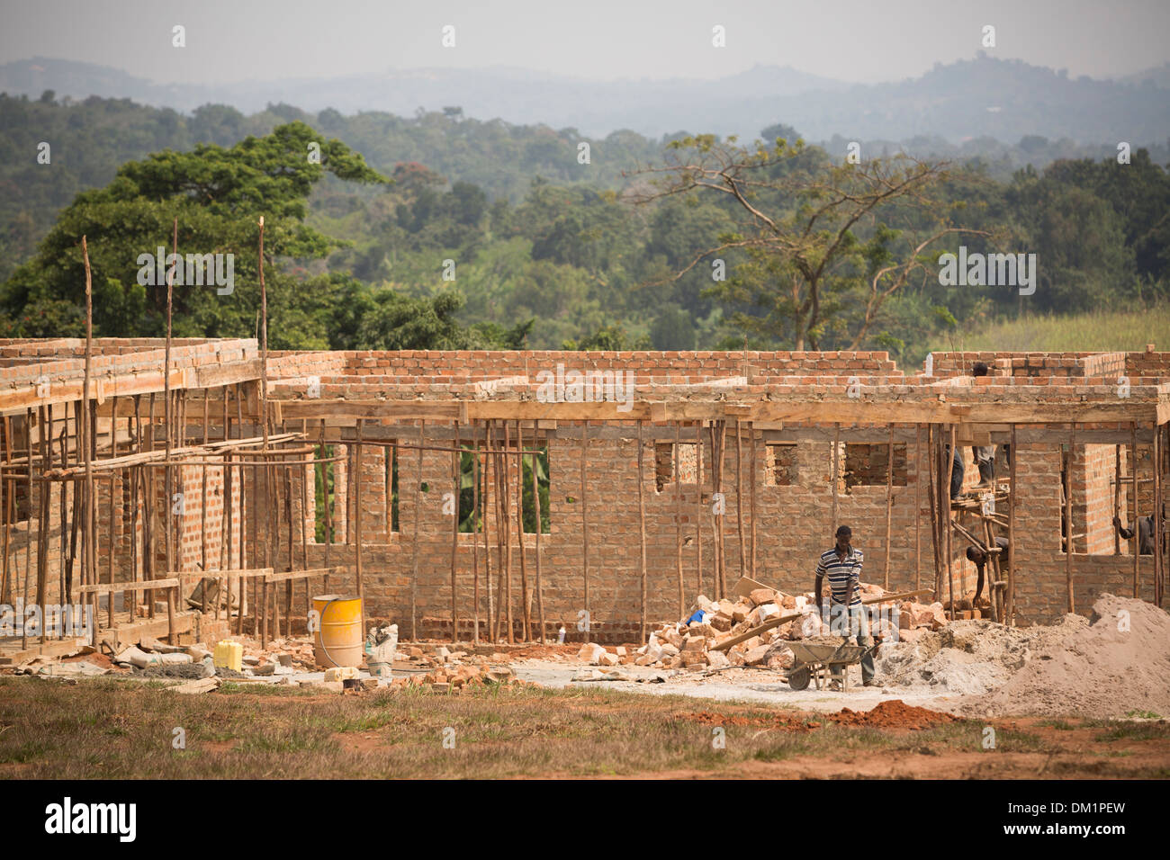 Construction Uganda Workers High Resolution Stock Photography and ...
