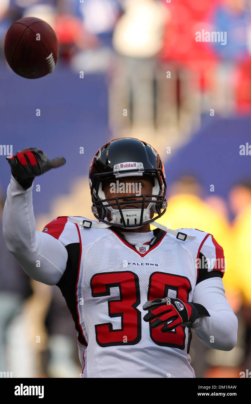 Falcons #30 Running Back Aaron Stecker in the game between the Atlanta ...