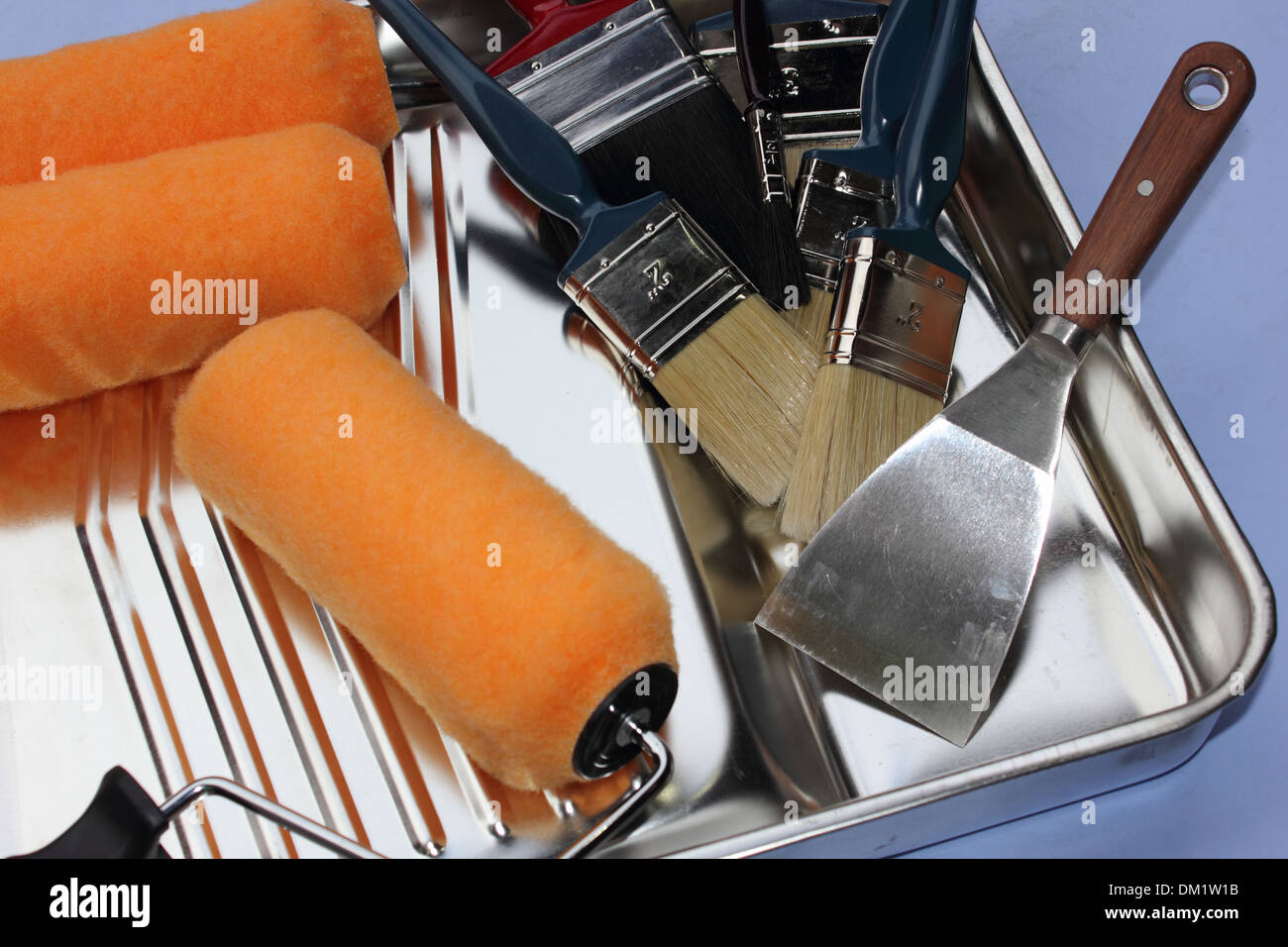 A painter and decorators equipment Stock Photo - Alamy