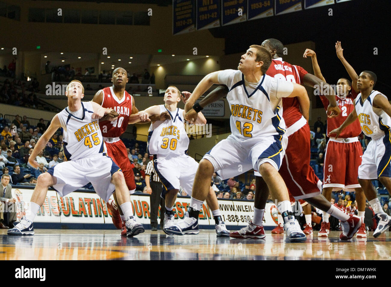 Toledo's Ian Salter (45), Jake Barnett (30), Jordan Dressler (42) and ...