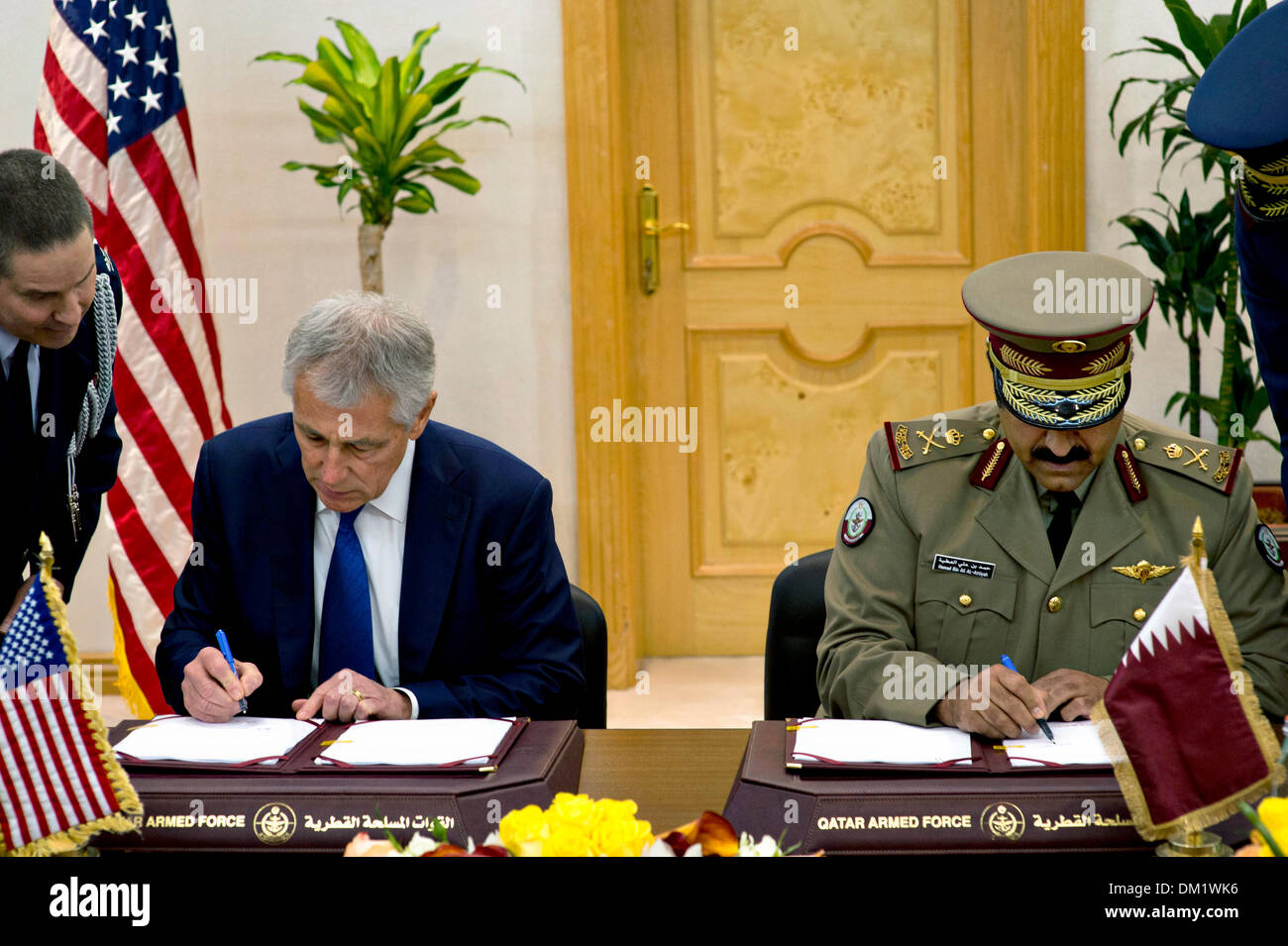 Doha agreement hi-res stock photography and images - Alamy