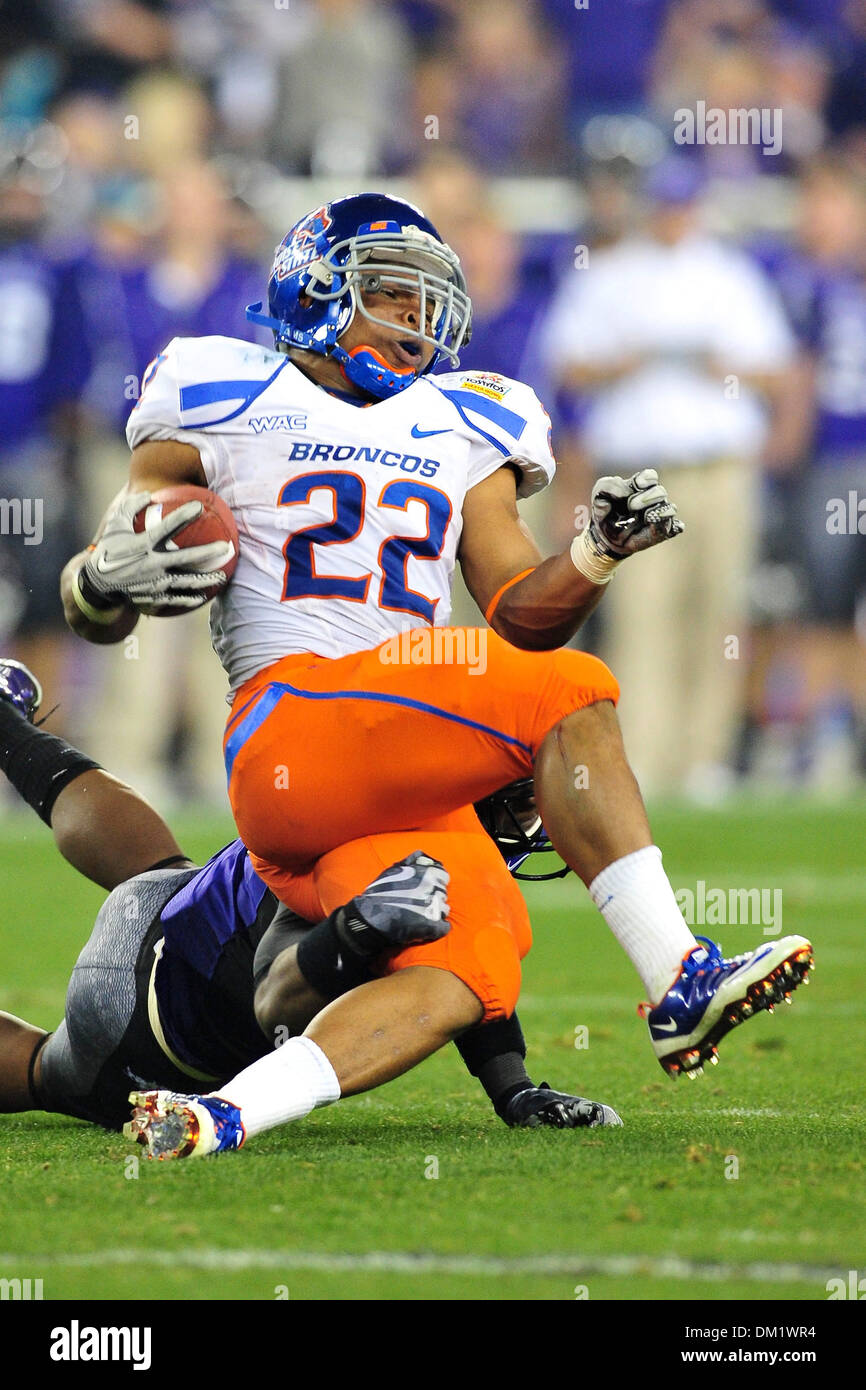 Boise State running back Doug Martin #22 during the NCAA football game ...