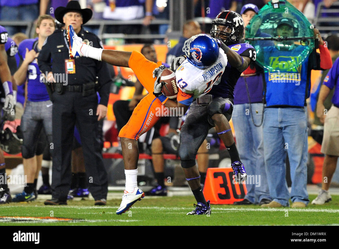 Tcu wide receiver antoine hicks hi-res stock photography and images - Alamy