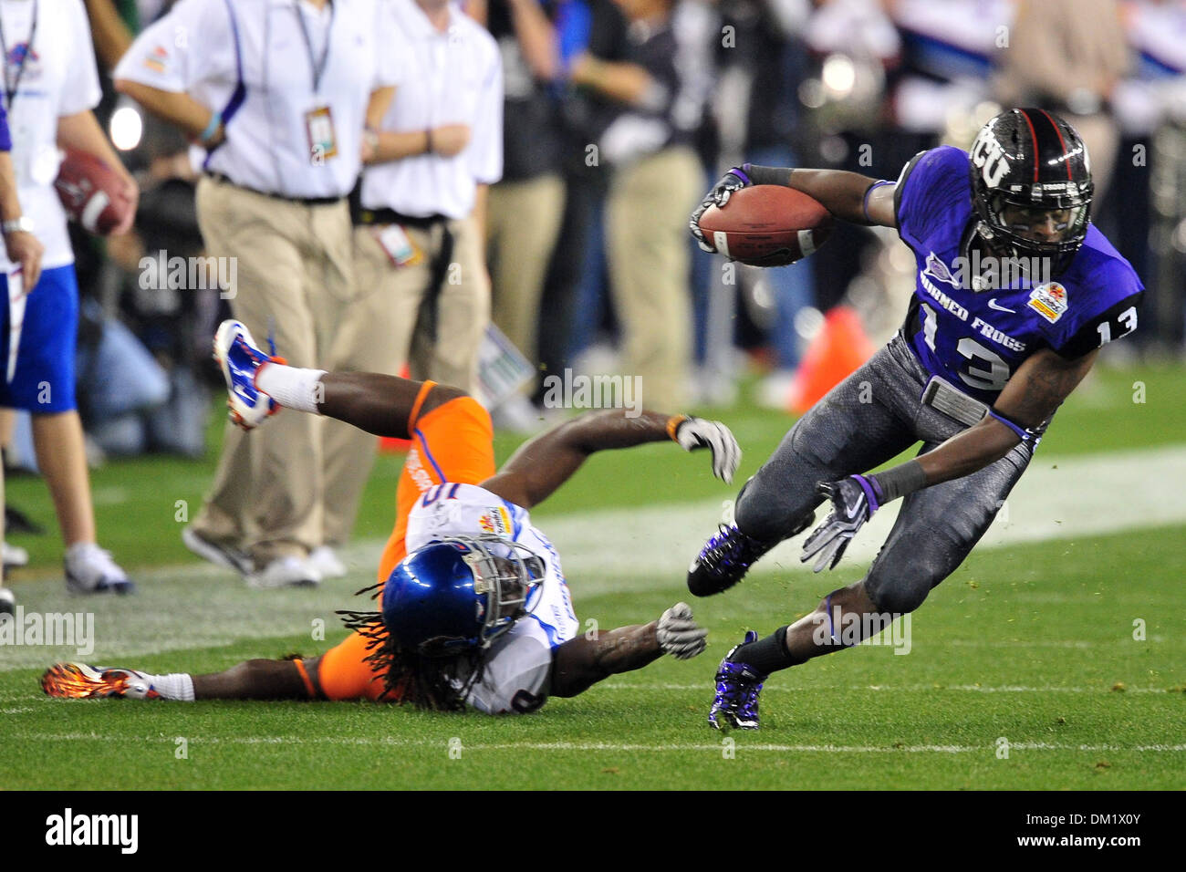 Tcu wide receiver antoine hicks hi-res stock photography and images - Alamy