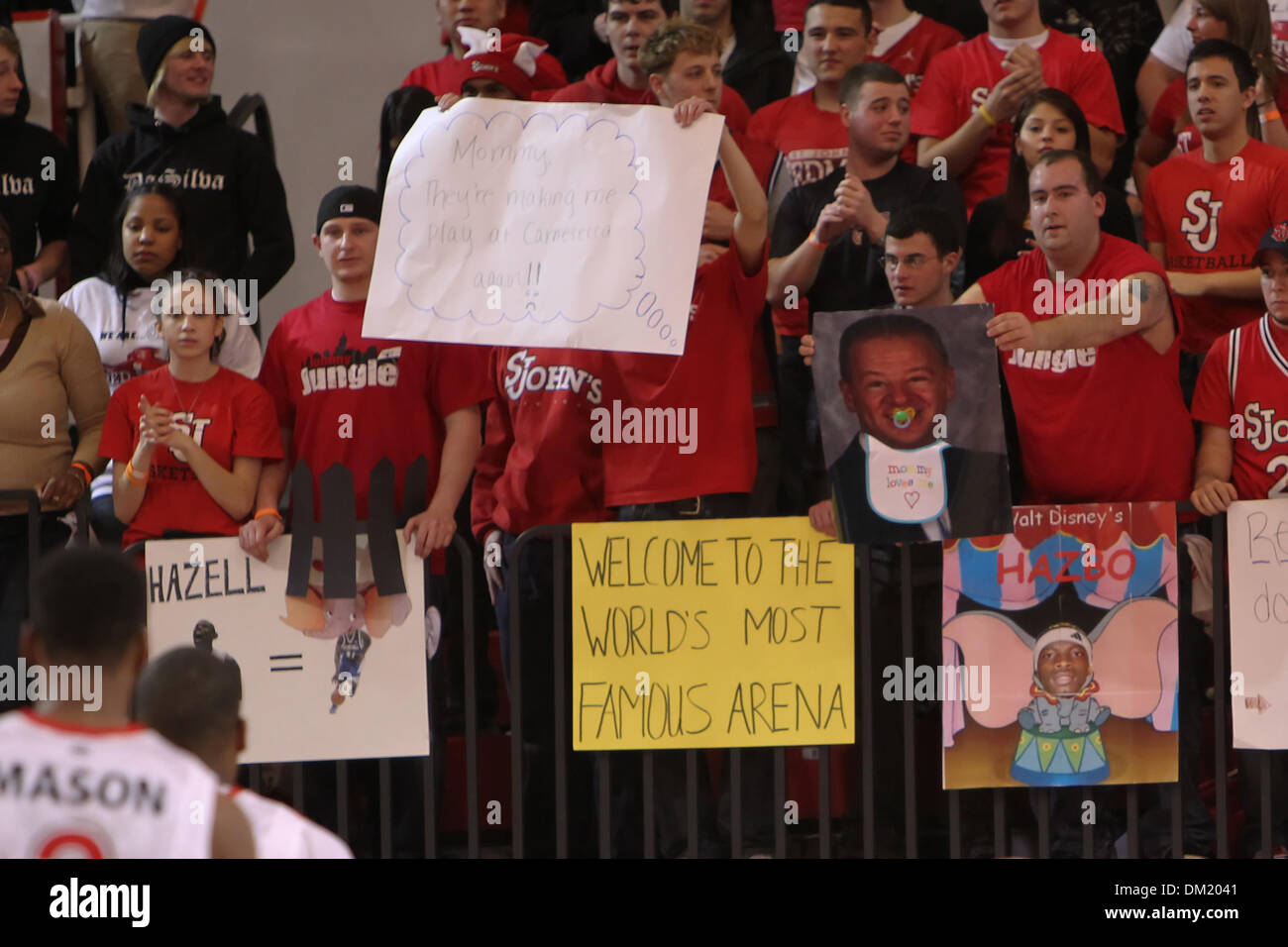 St Johns fans show love for Seton Hall's Jeremy Hazell Seton Hall ...