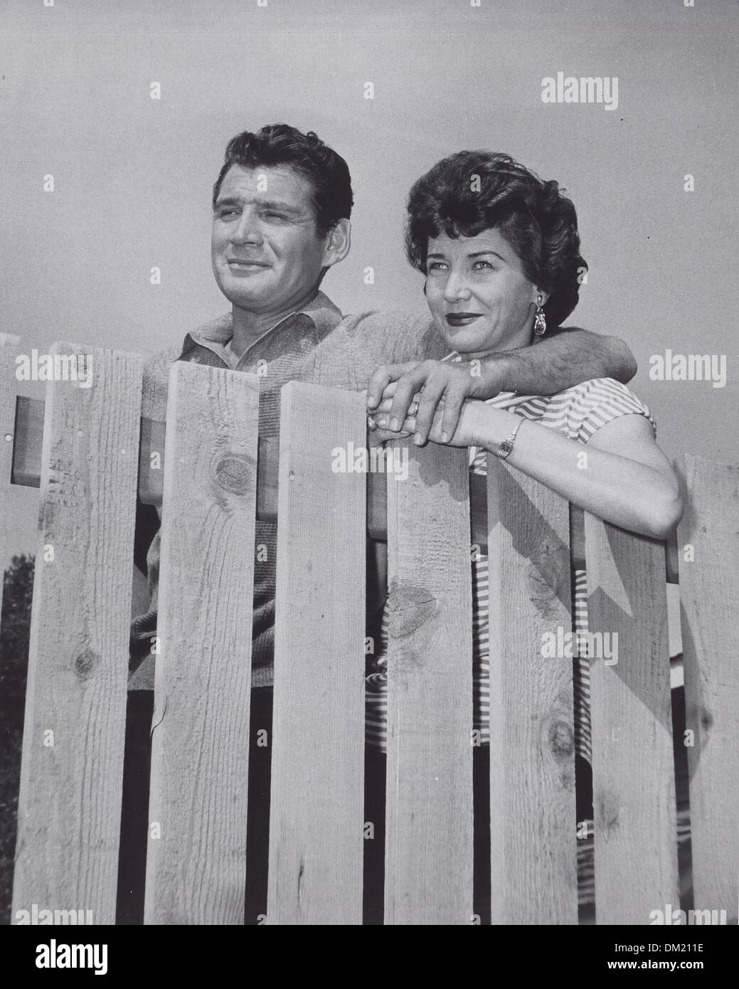 Gene barry wife betty supplied photos hi-res stock photography and ...