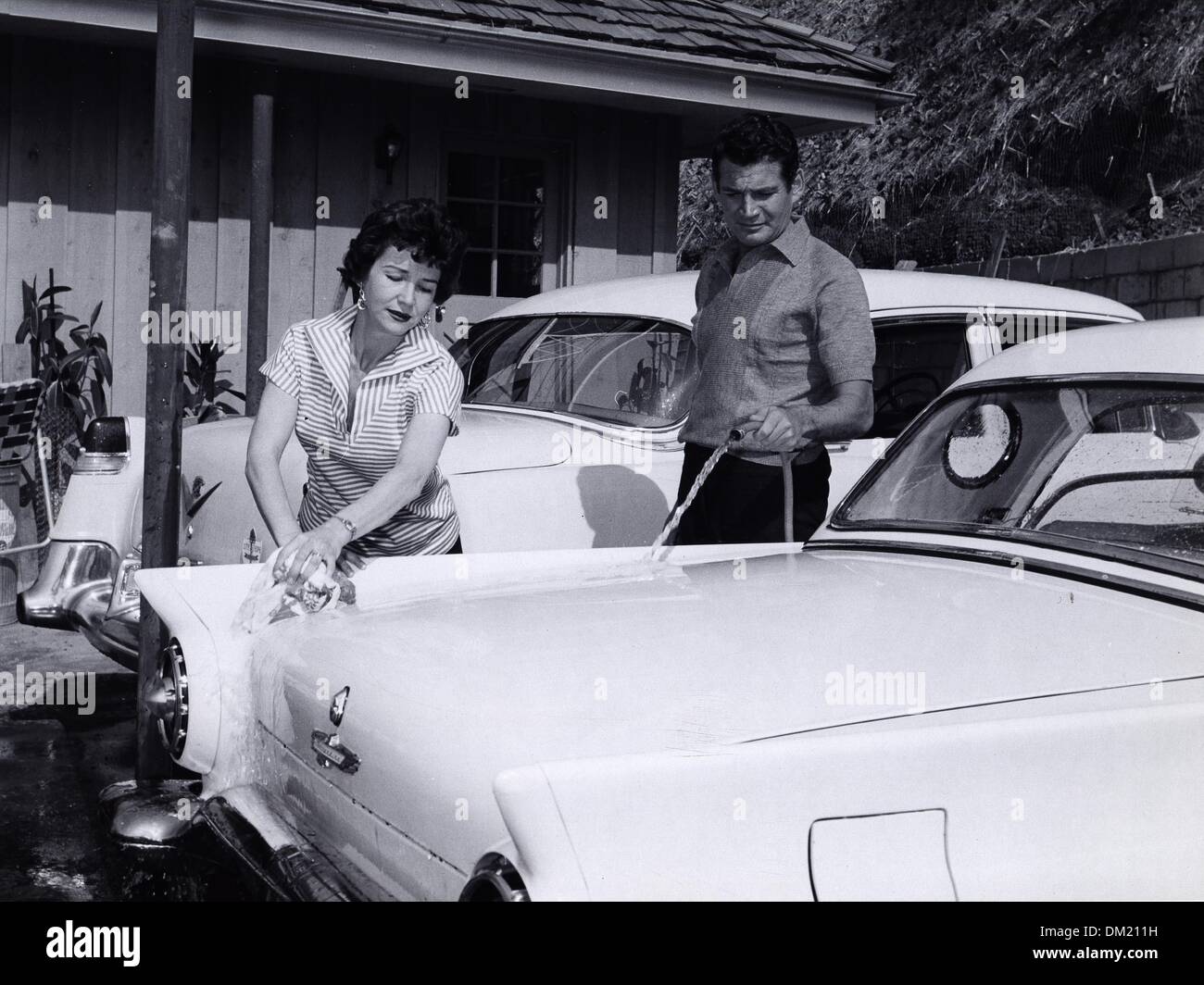 GENE BARRY with wife Betty.Supplied by Photos, inc.(Credit Image ...