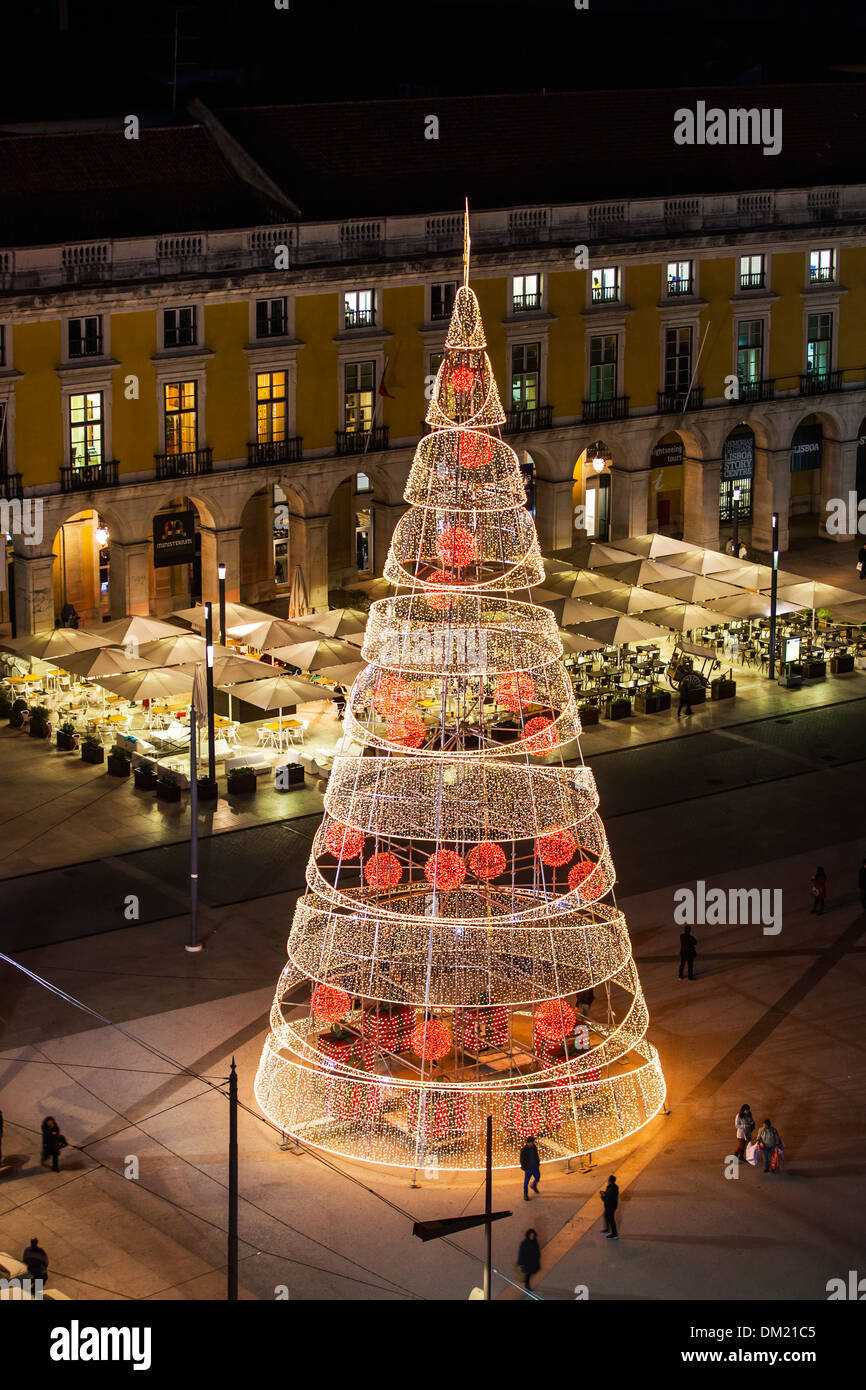 Lisbon christmas tree hi-res stock photography and images - Alamy