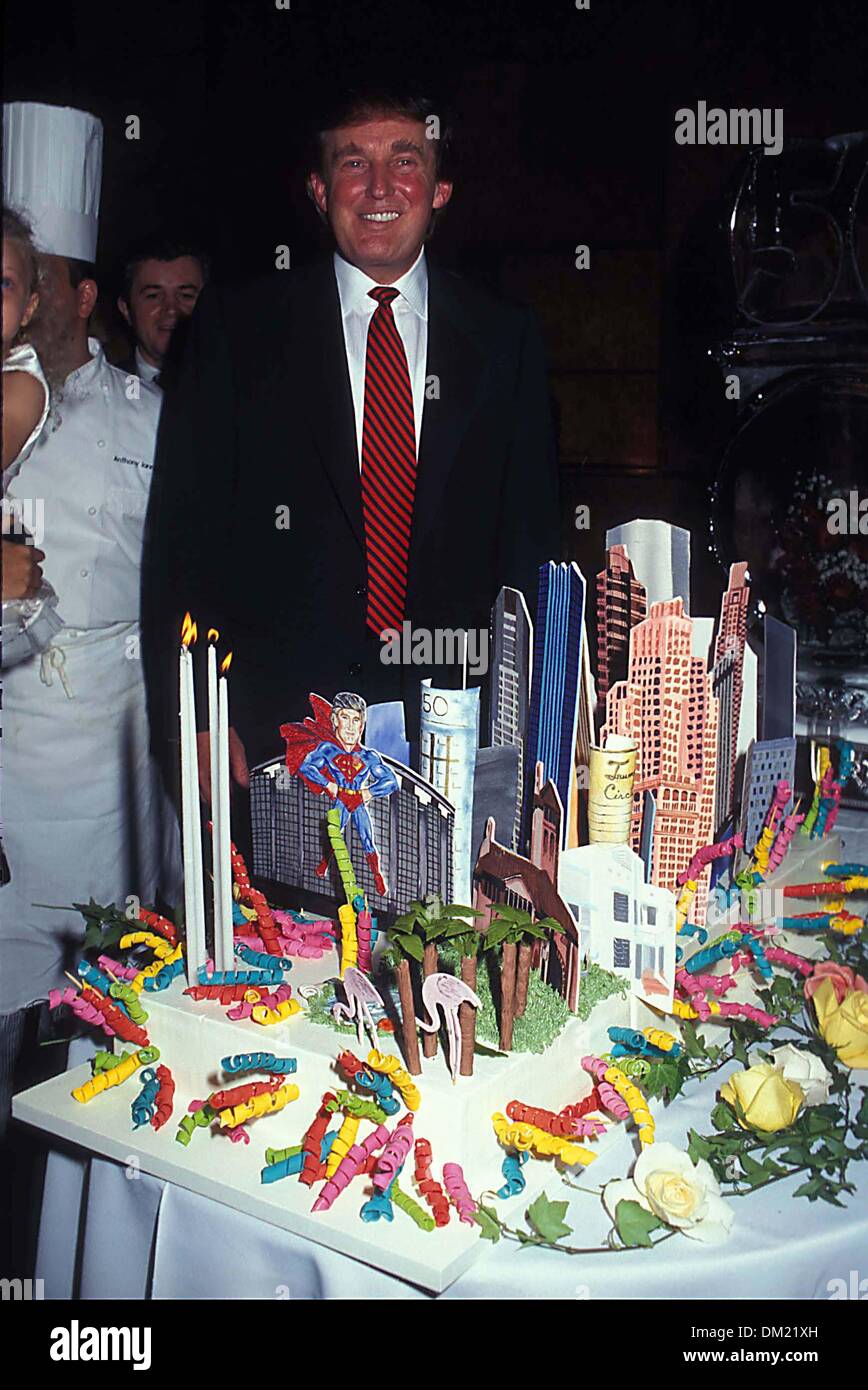 June 13, 1996 - I1141AS.DONALD TRUMP'S BIRTH DAY PARTY AT TRUMP TOWERS ...