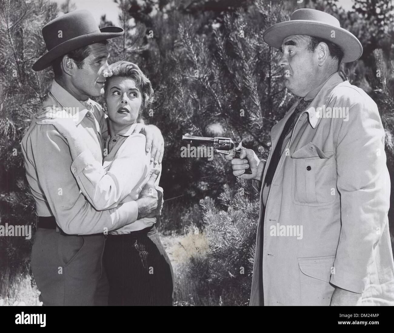 GENE BARRY with Patricia Donahue and James Waterfield.Supplied by ...