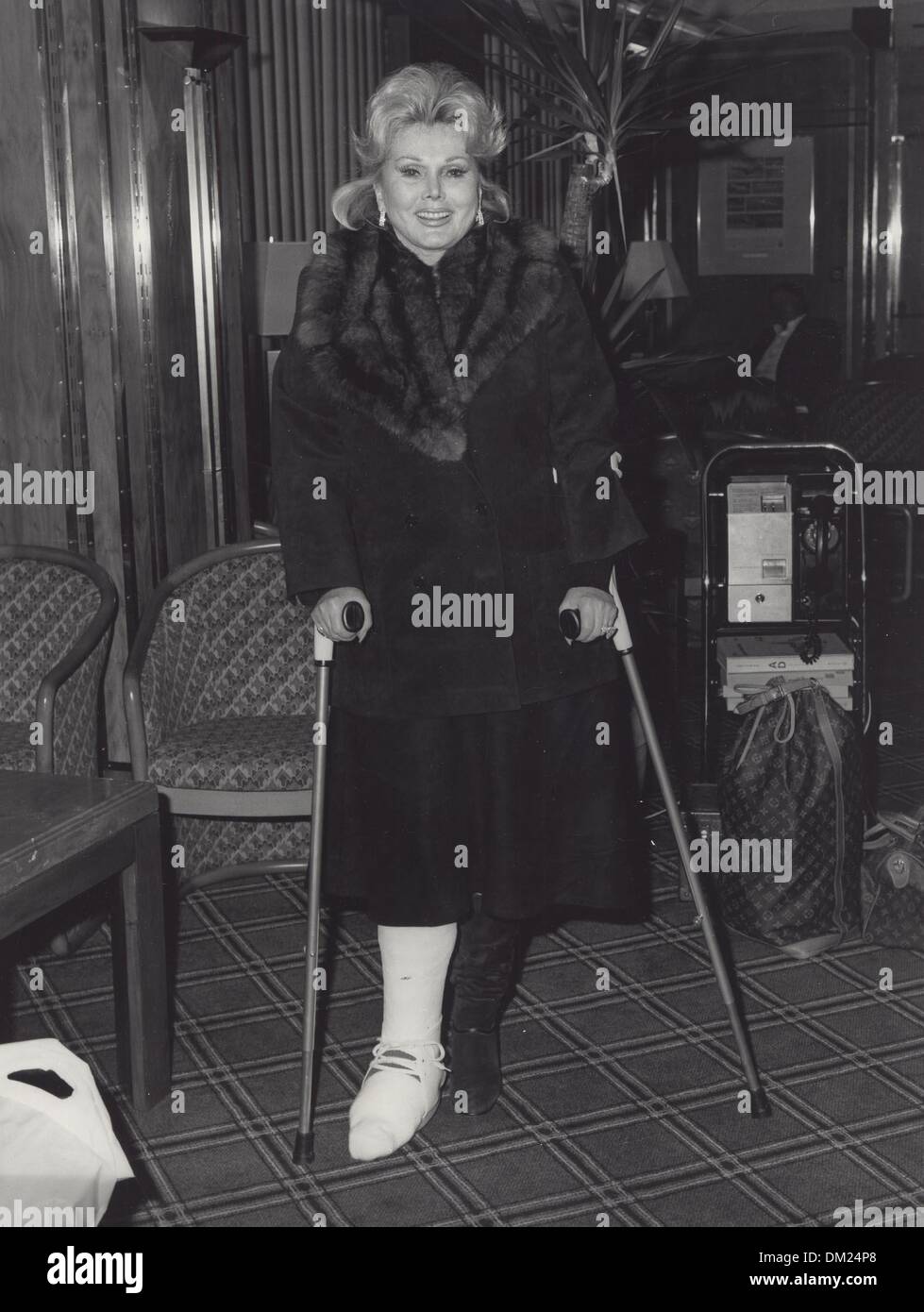 ZSA ZSA GABOR 1984.(Credit Image: © Don Ornitz/Globe Photos/ZUMAPRESS ...