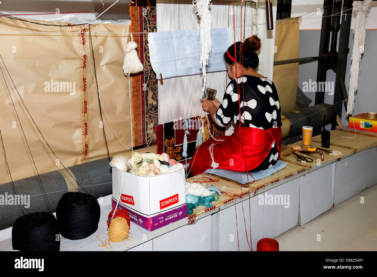Shanghai carpet factory hi-res stock photography and images - Alamy