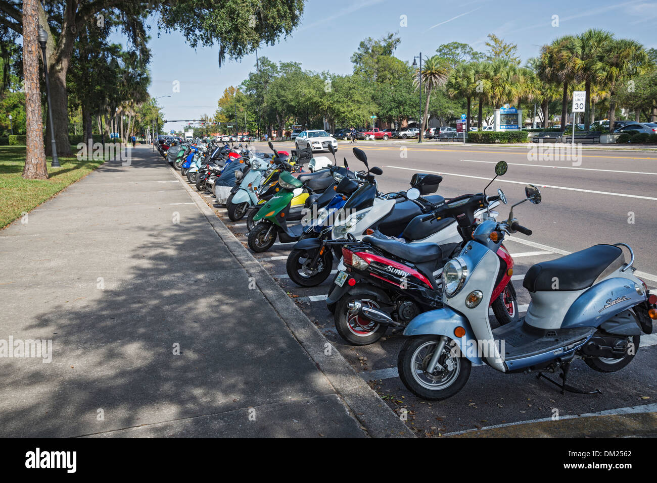 University of florida mopeds hi-res stock photography and images - Alamy