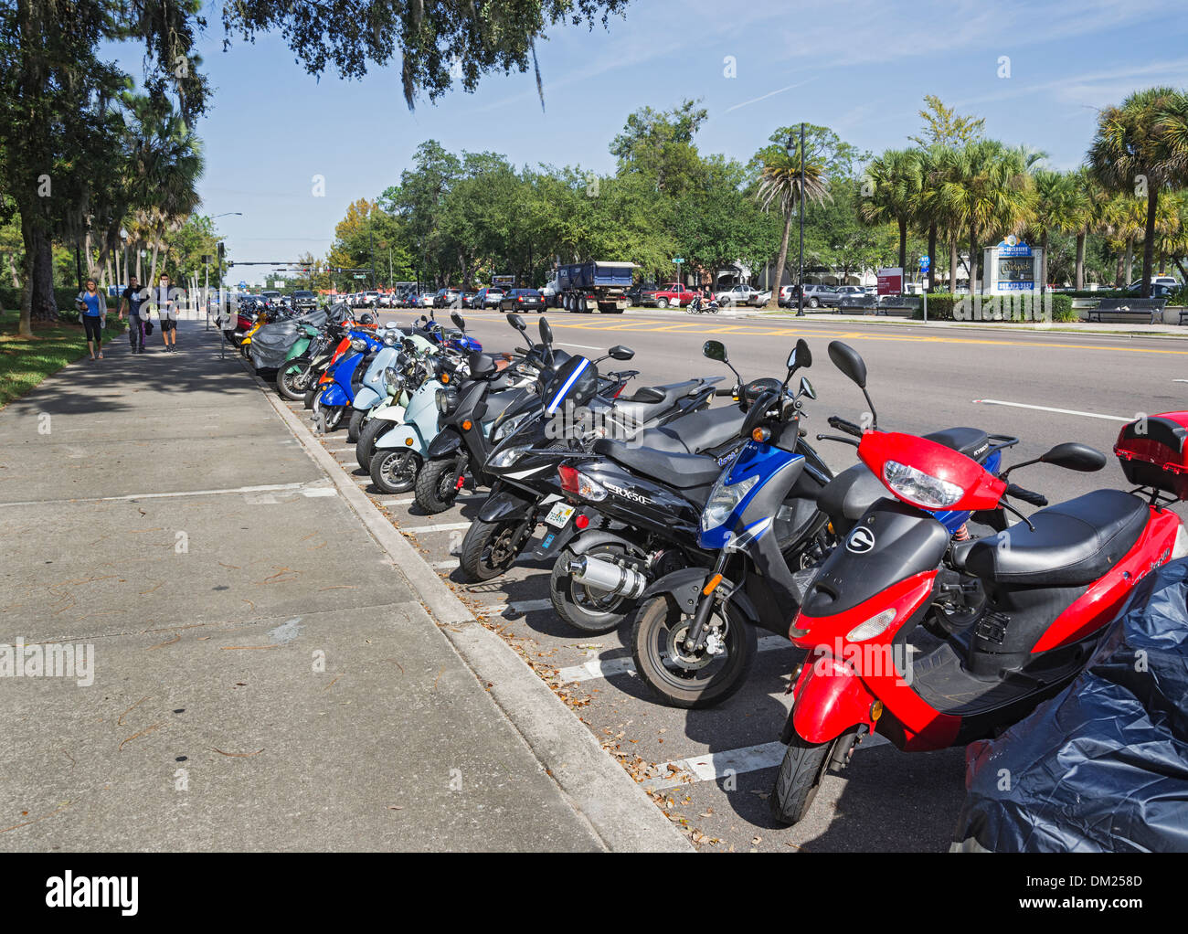 University of florida mopeds hi-res stock photography and images - Alamy