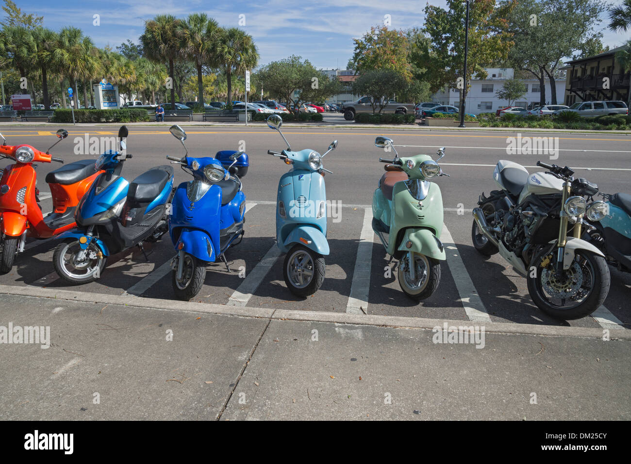 University of florida mopeds hi-res stock photography and images - Alamy