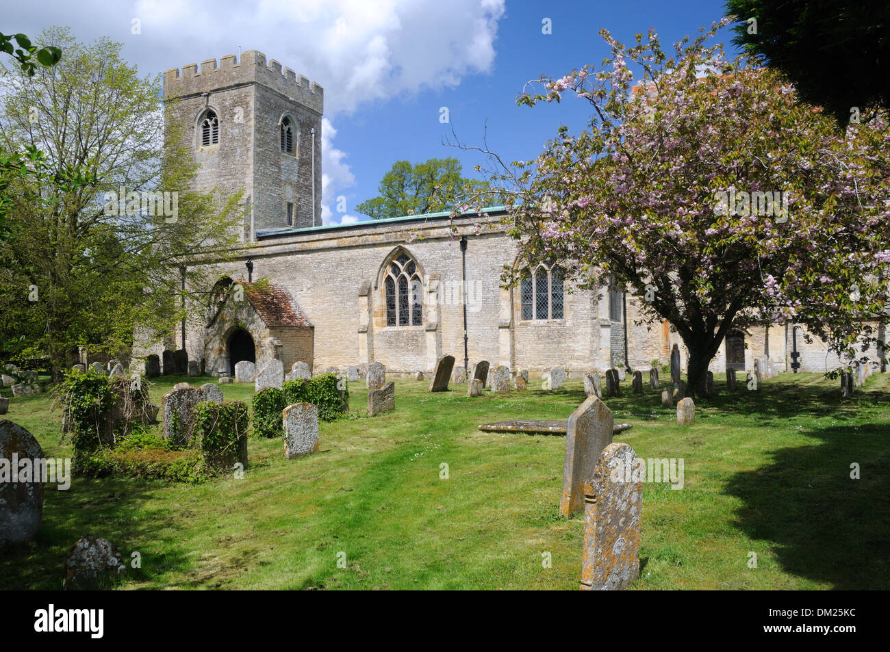 The Church of St. Peter, in Great Haseley, Oxfordshire, England Stock ...