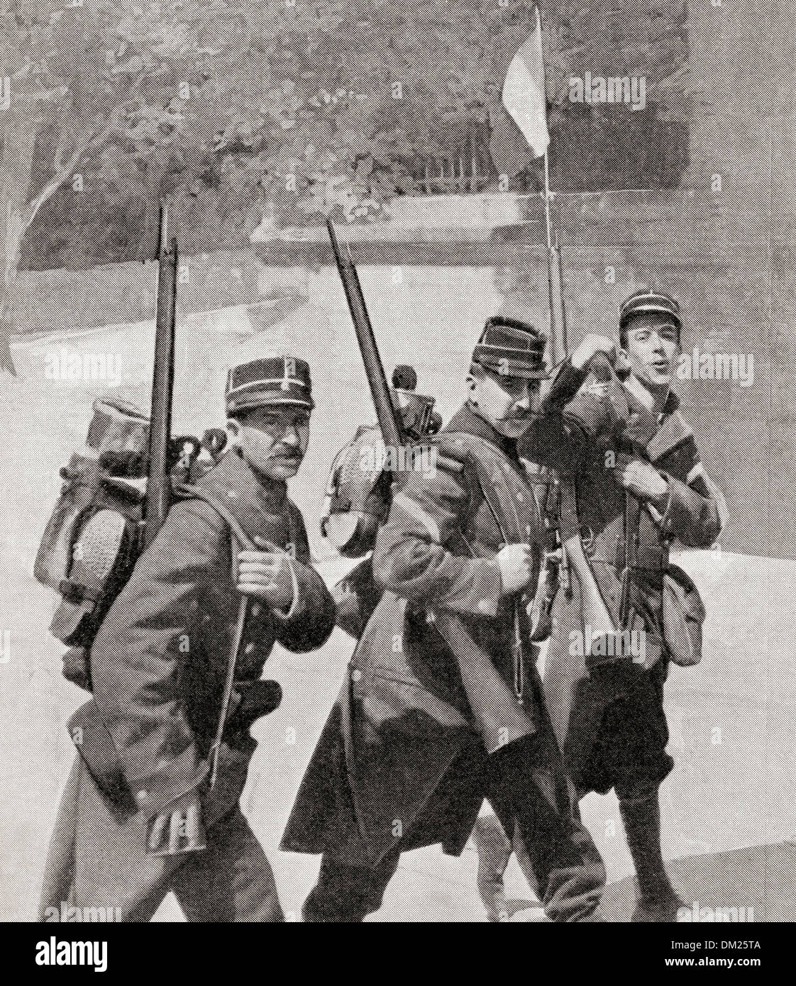 French soldiers wwi hi-res stock photography and images - Alamy