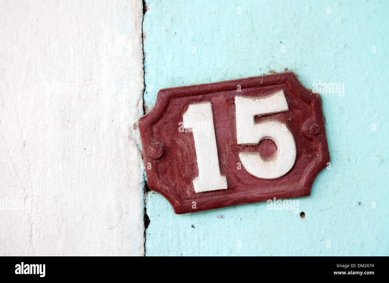 Number 15 hi-res stock photography and images - Alamy