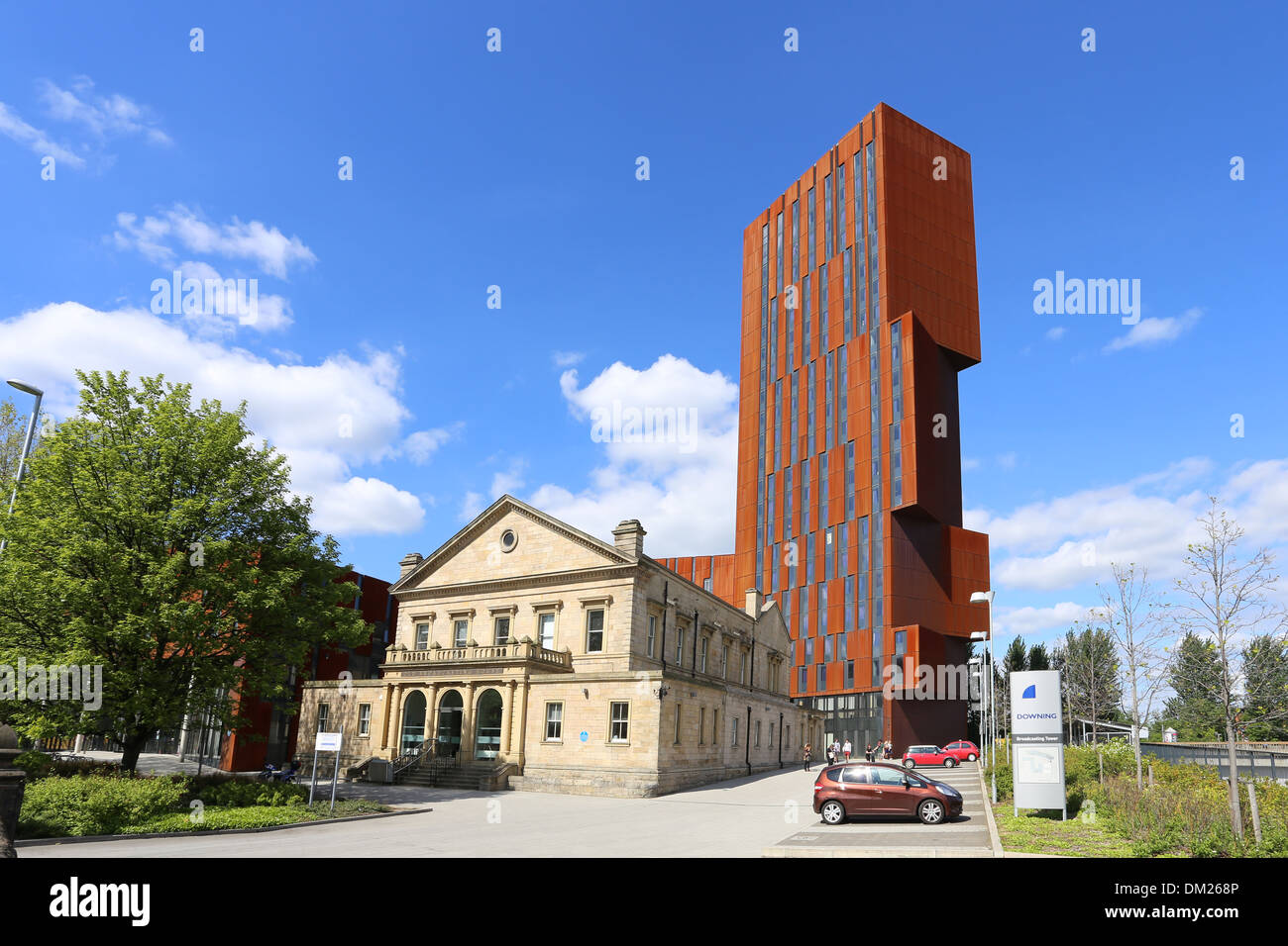 Broadcasting Tower, - student accommodation in Leeds, UK Stock Photo ...