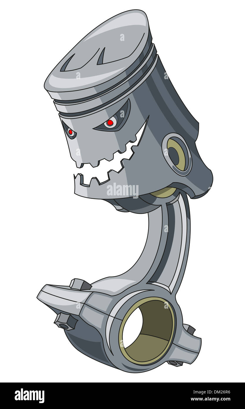 Piston and cylinder Cut Out Stock Images & Pictures - Alamy