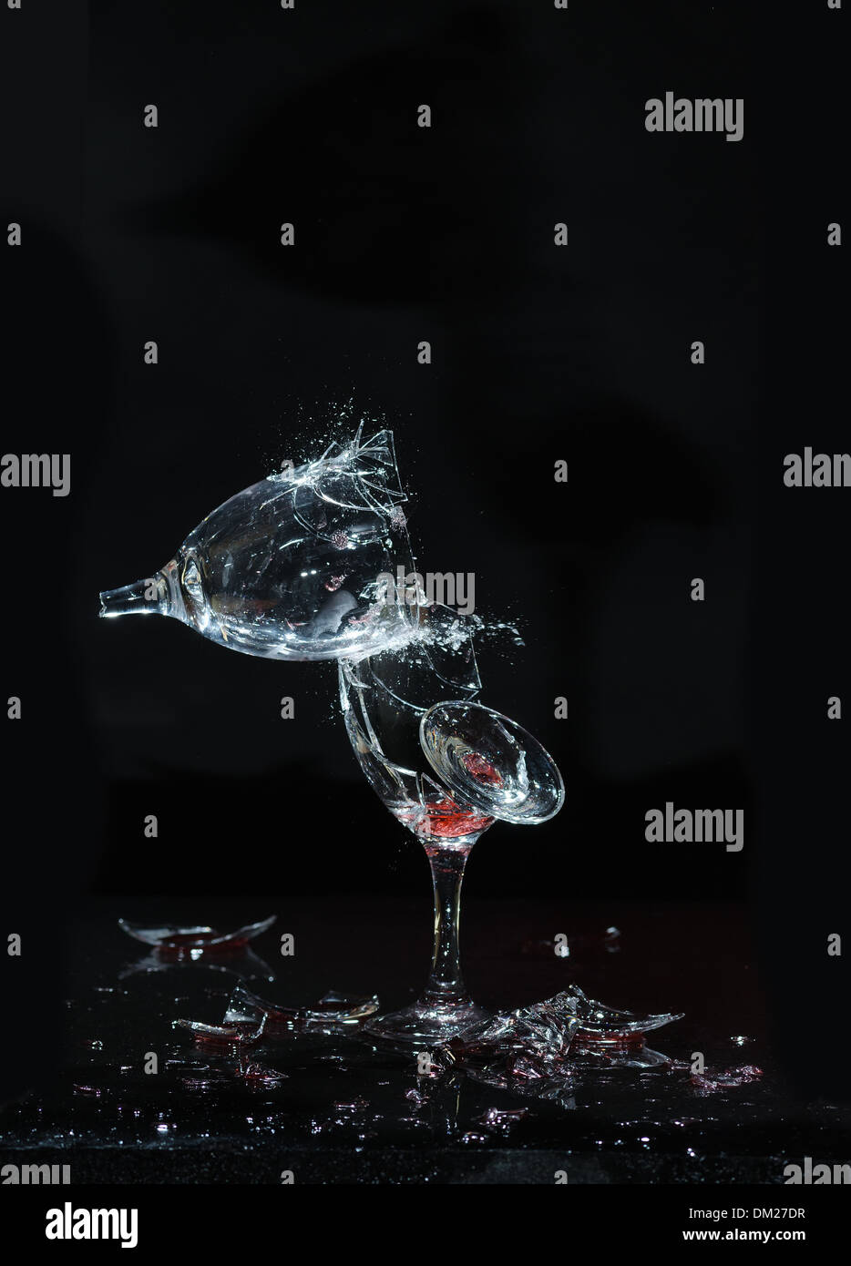 Splintered glass art hi-res stock photography and images - Alamy