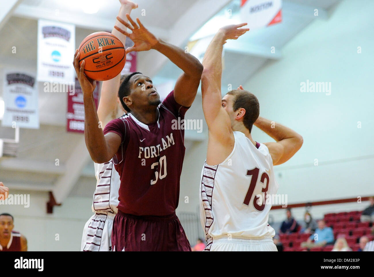 Hamilton, New York, USA. 10th Dec, 2013. December 10, 2013: Fordham ...