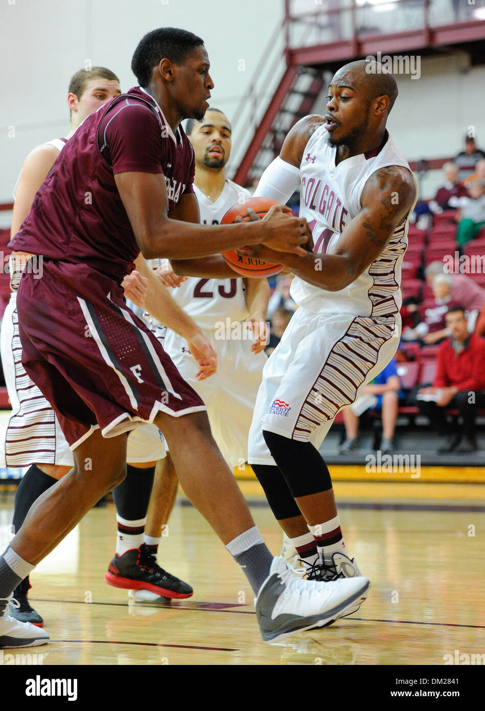 Hamilton, New York, USA. 10th Dec, 2013. December 10, 2013: Fordham ...