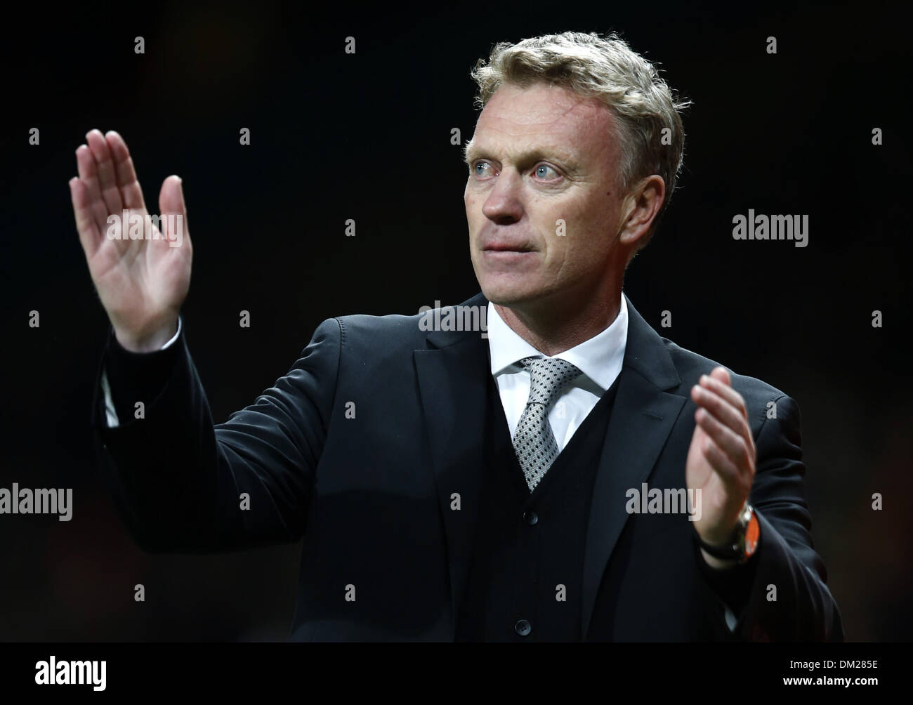 Old trafford david moyes hi-res stock photography and images - Alamy