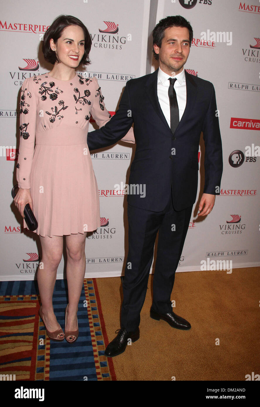 New York, New York, USA. 10th Dec, 2013. Actors MICHELLE DOCKERY and ...