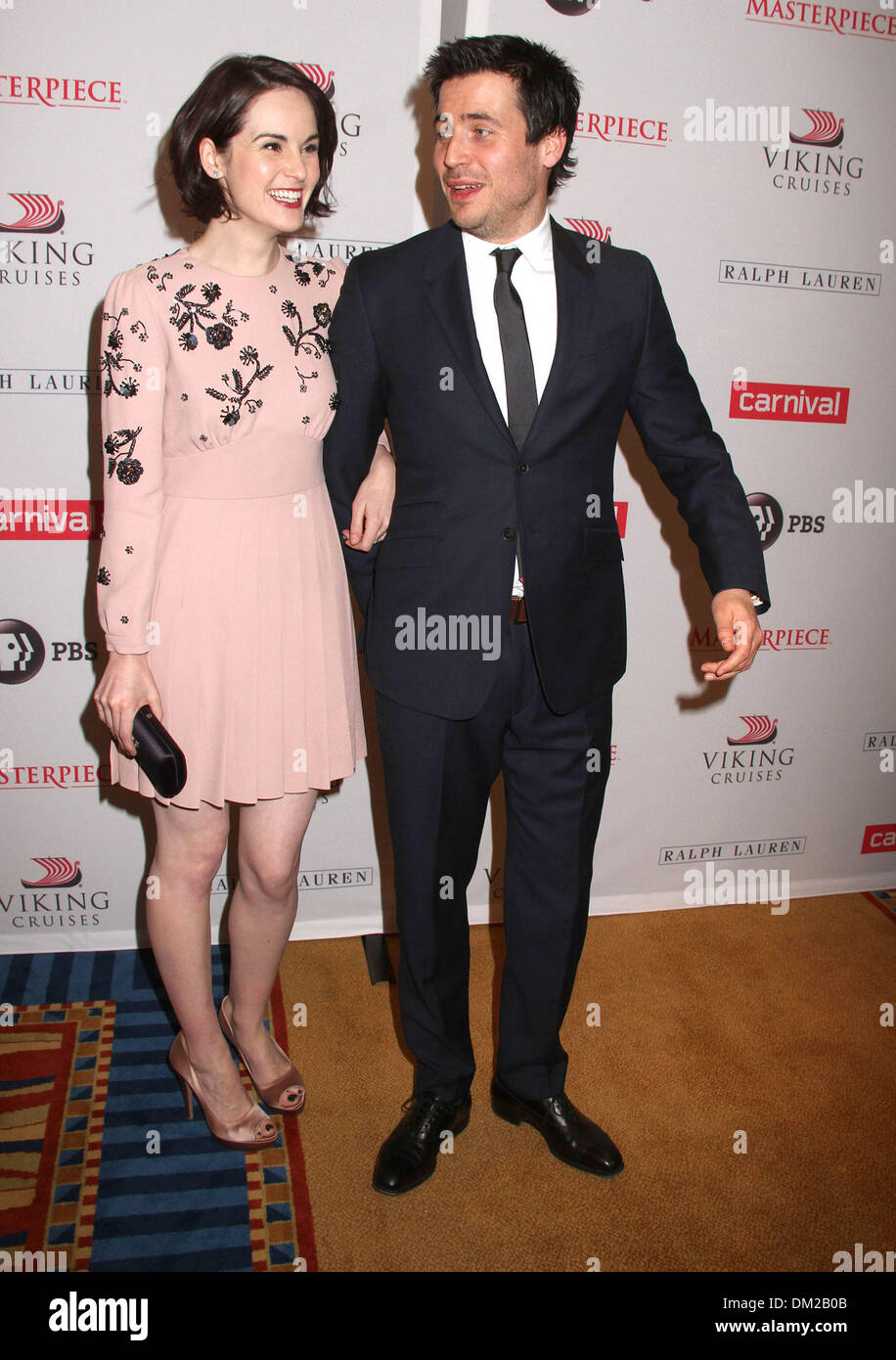 Michelle dockery and rob james collier hi-res stock photography and ...