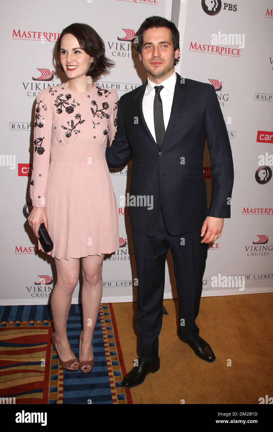 New York, New York, USA. 10th Dec, 2013. Actors MICHELLE DOCKERY and ...